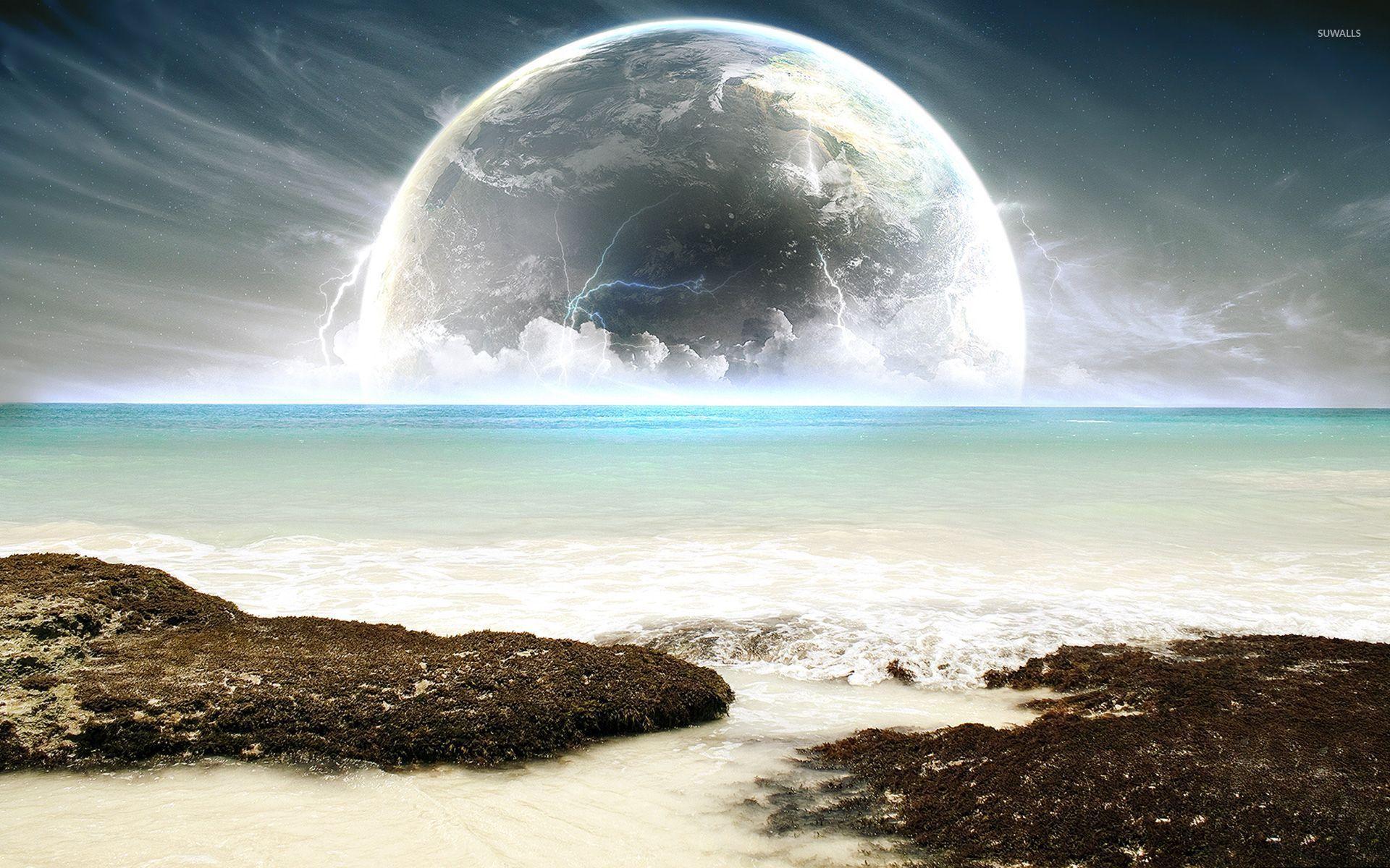 Planet Rising Wallpapers - Wallpaper Cave