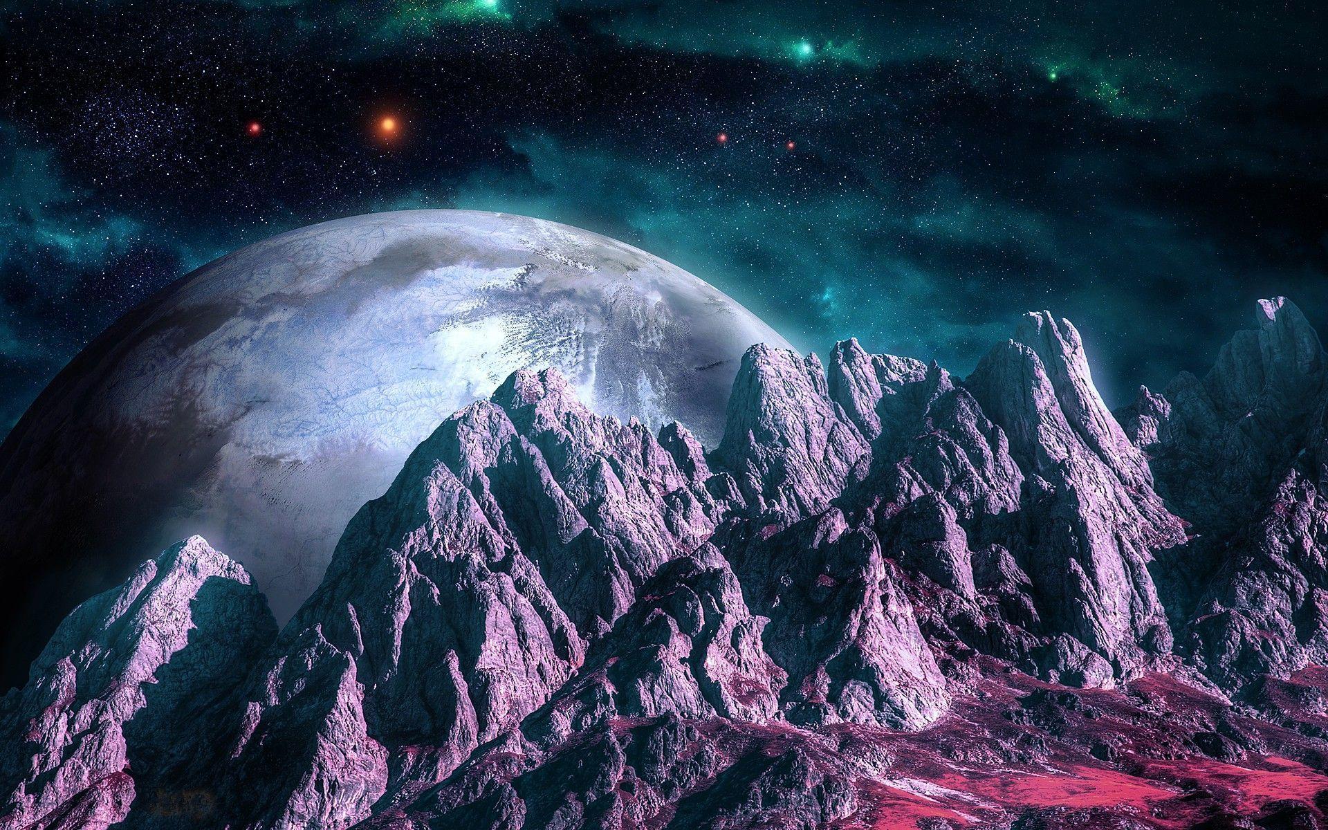 Planet Rising Wallpapers - Wallpaper Cave