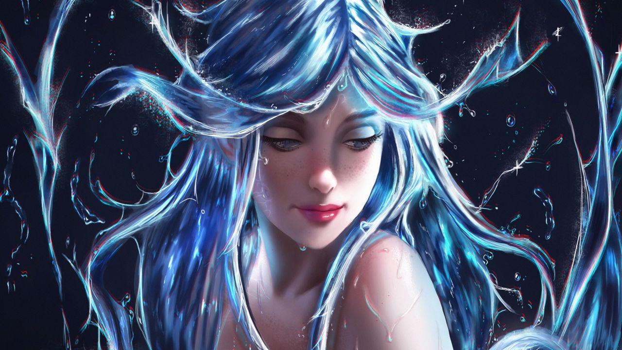 Blue Lady Wallpapers - Wallpaper Cave