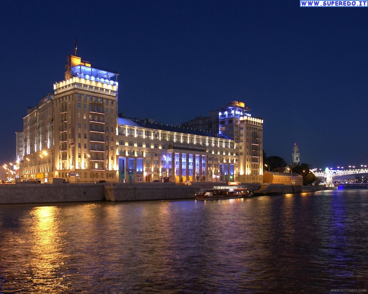 Moscow At Night Wallpapers - Wallpaper Cave