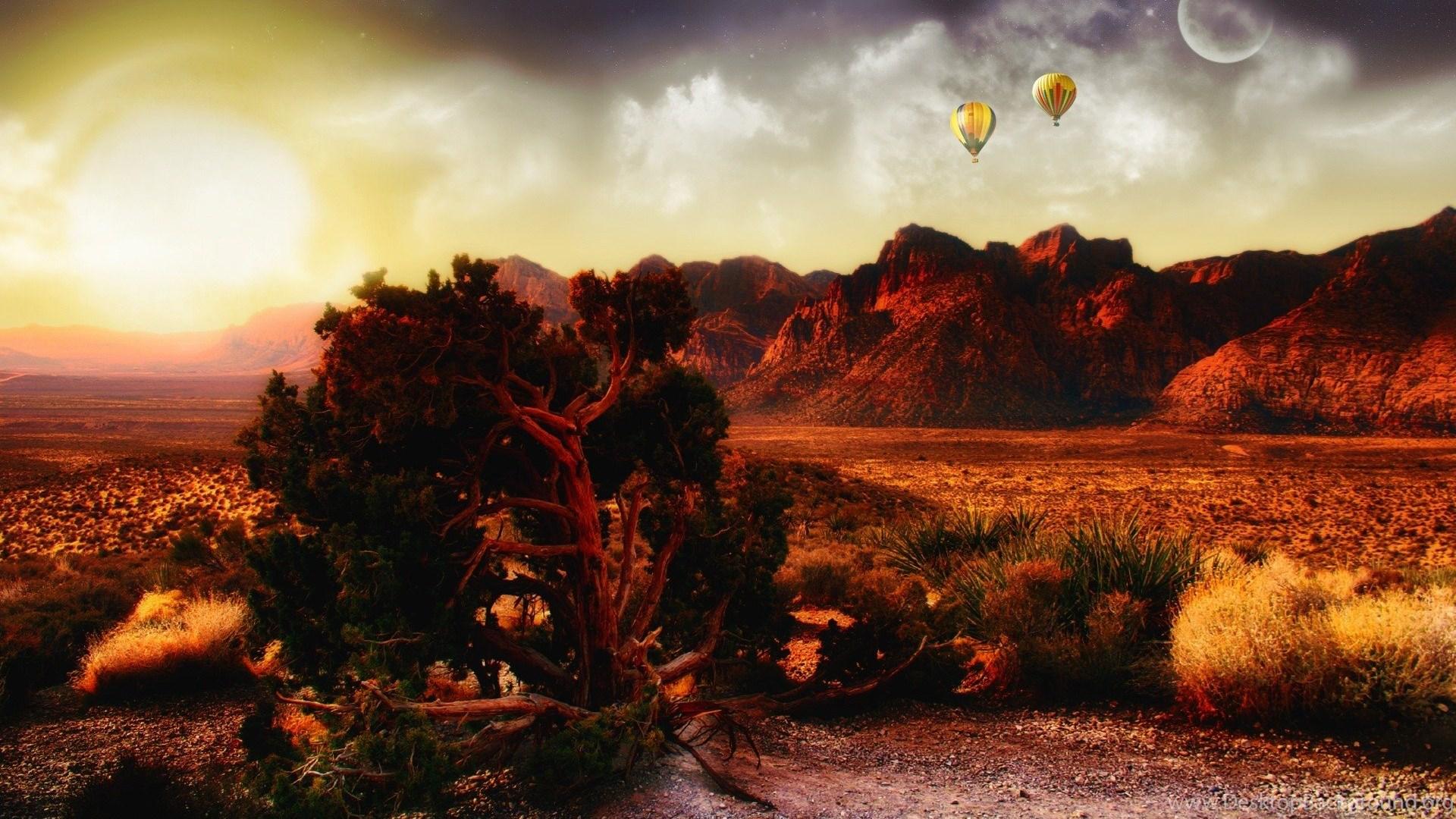Desert Balloon Wallpapers - Wallpaper Cave