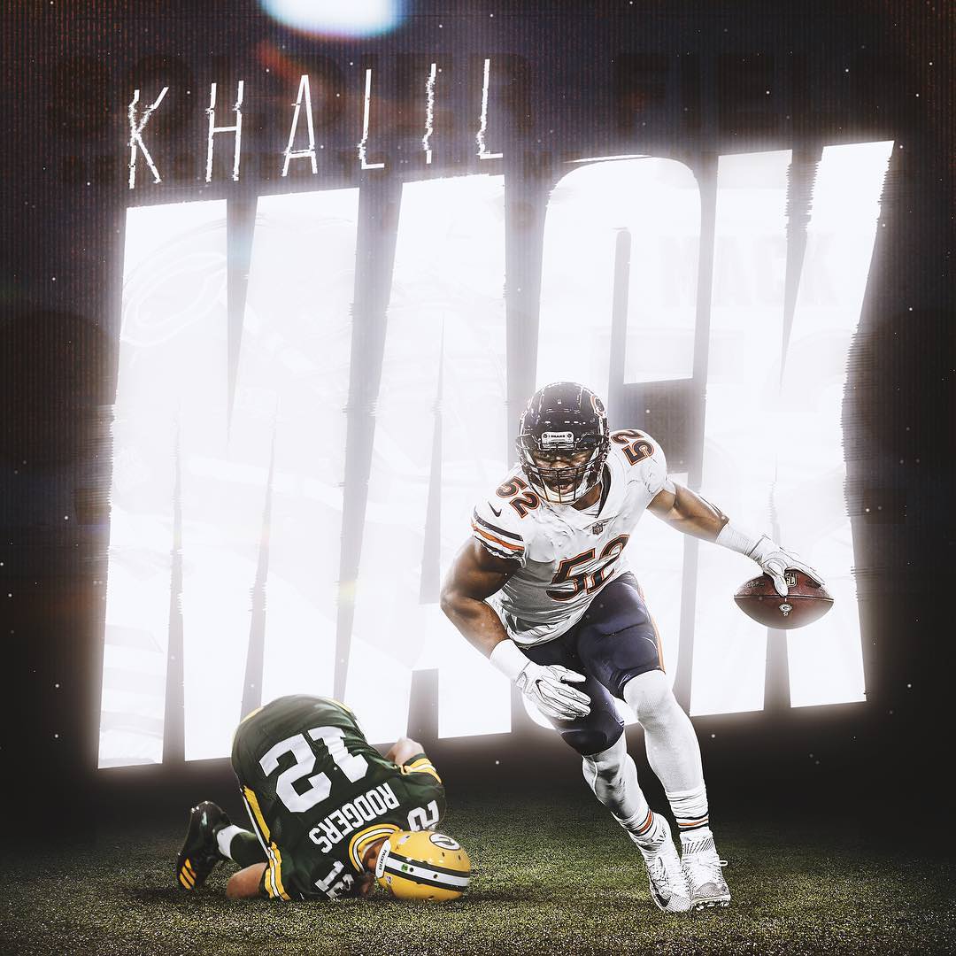 Khalil Mack Chicago Bears Wallpapers - Wallpaper Cave