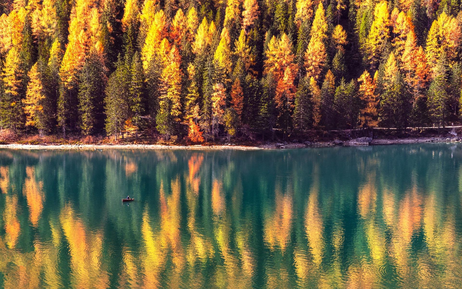 Golden Autumn Reflections Wallpapers - Wallpaper Cave