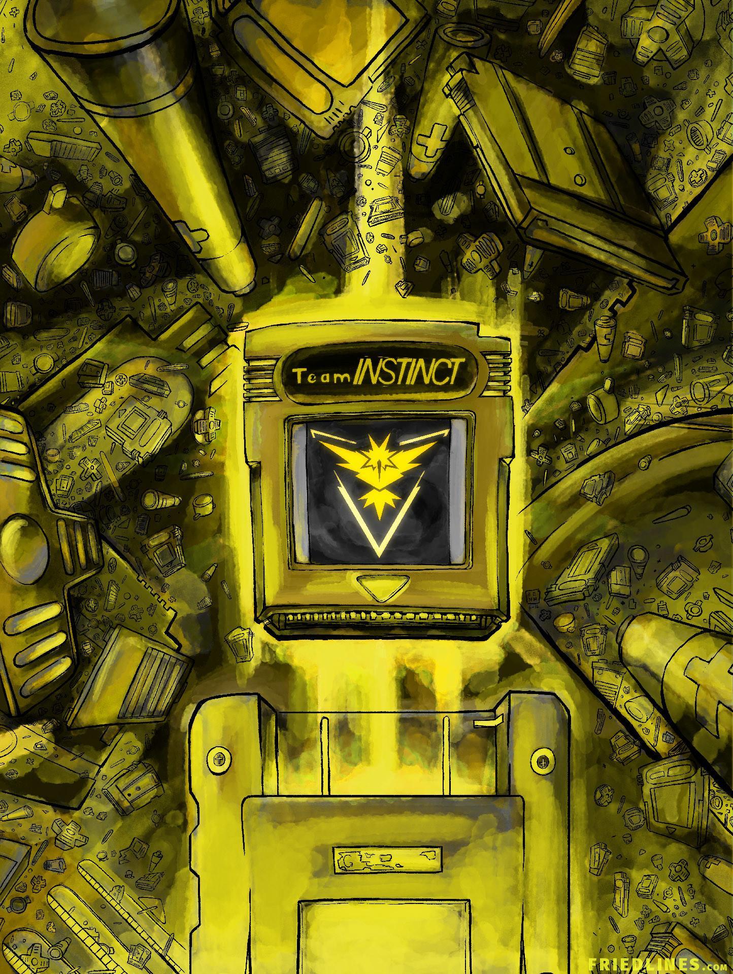 Team Instinct Pokémon Go Wallpapers - Wallpaper Cave