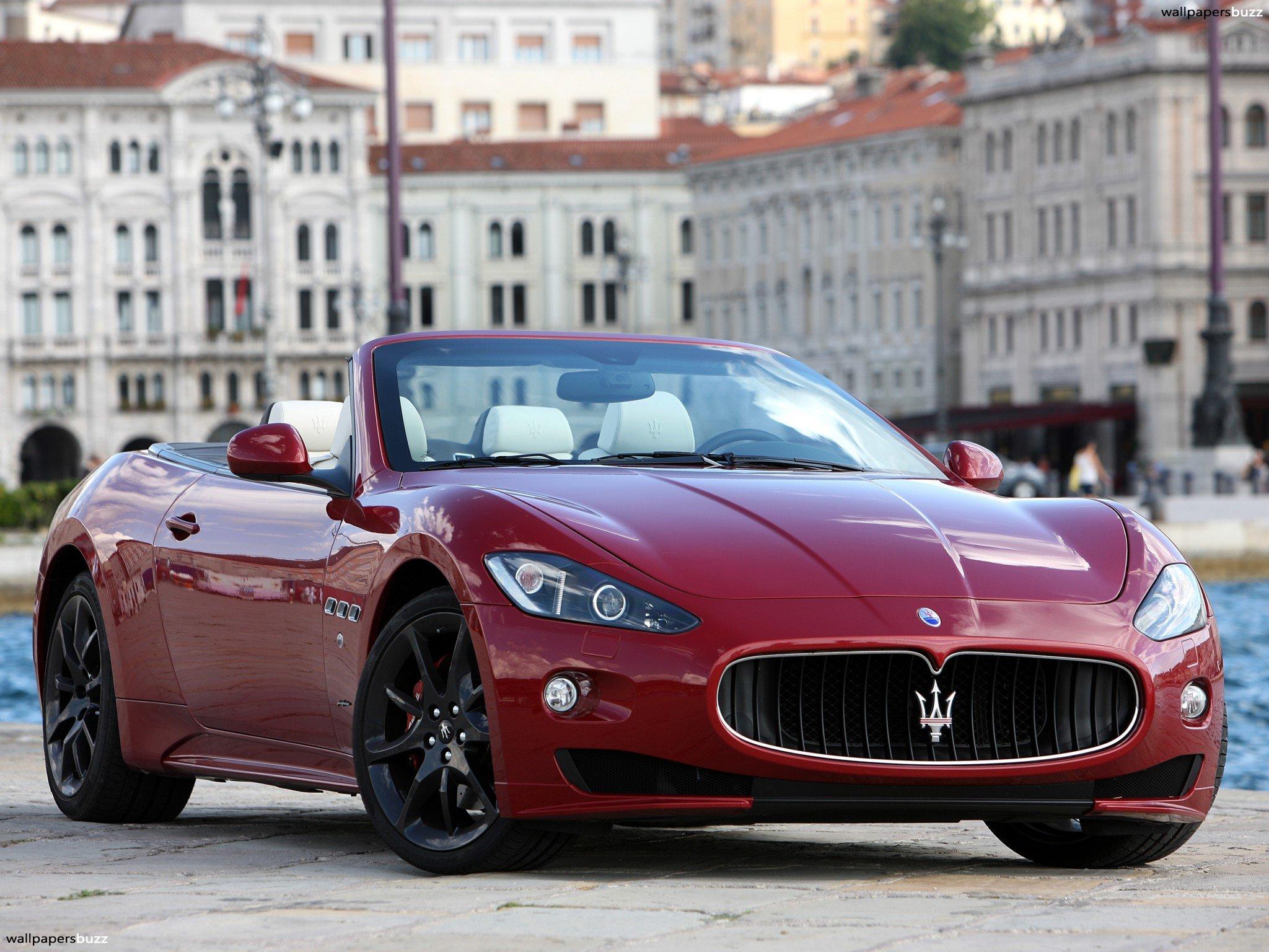 Red Maserati Granturismo Wallpaper