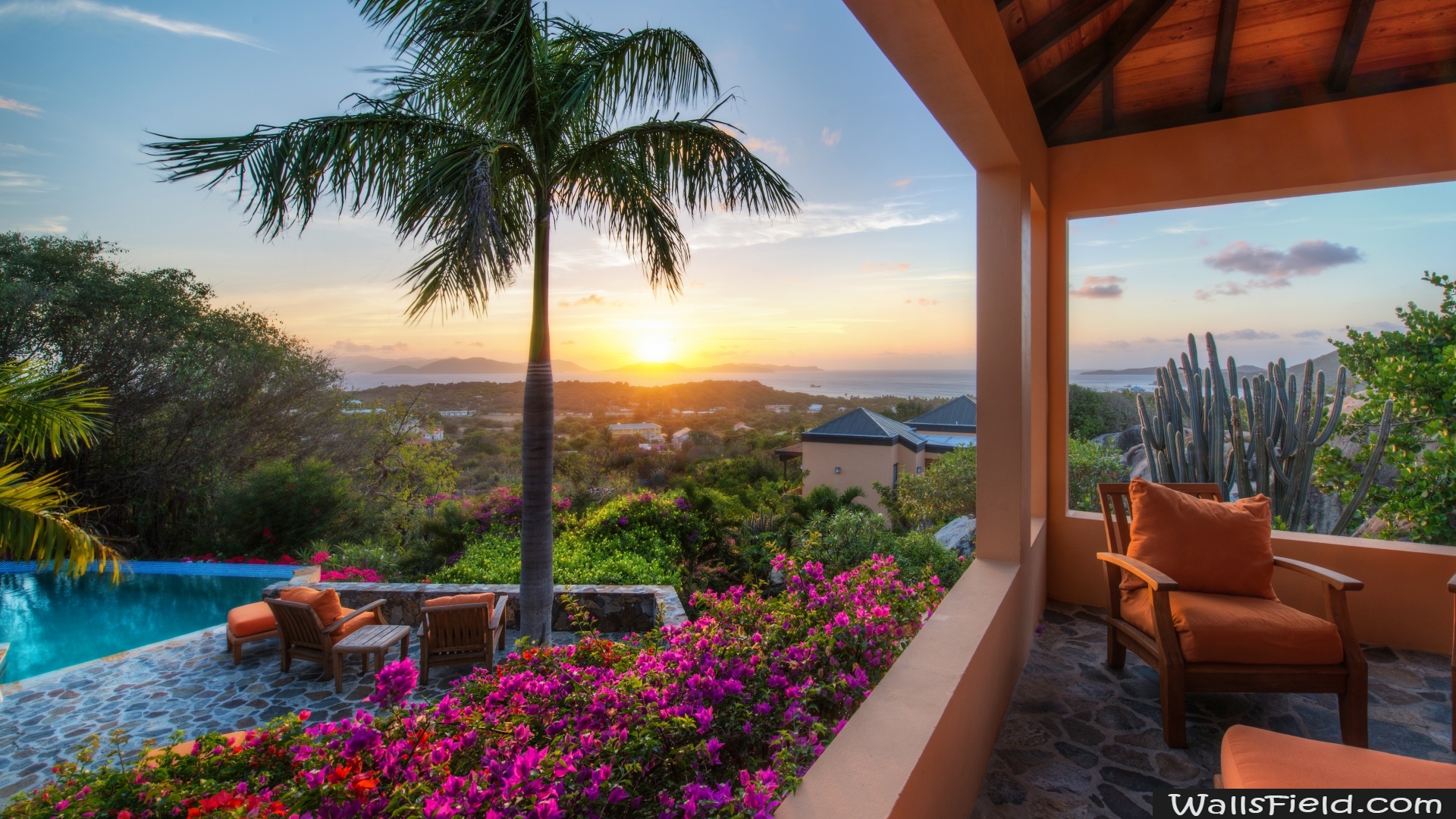 Tropical Balcony Wallpapers - Wallpaper Cave