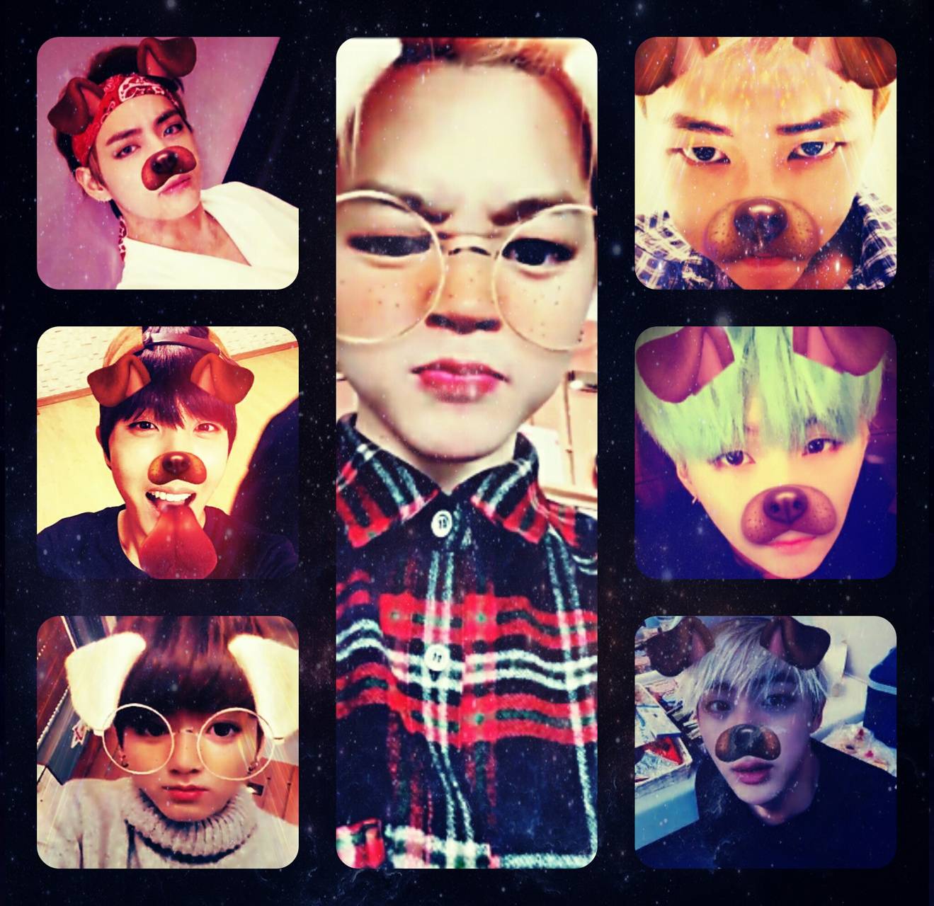 BTS Collage Wallpapers - Wallpaper Cave