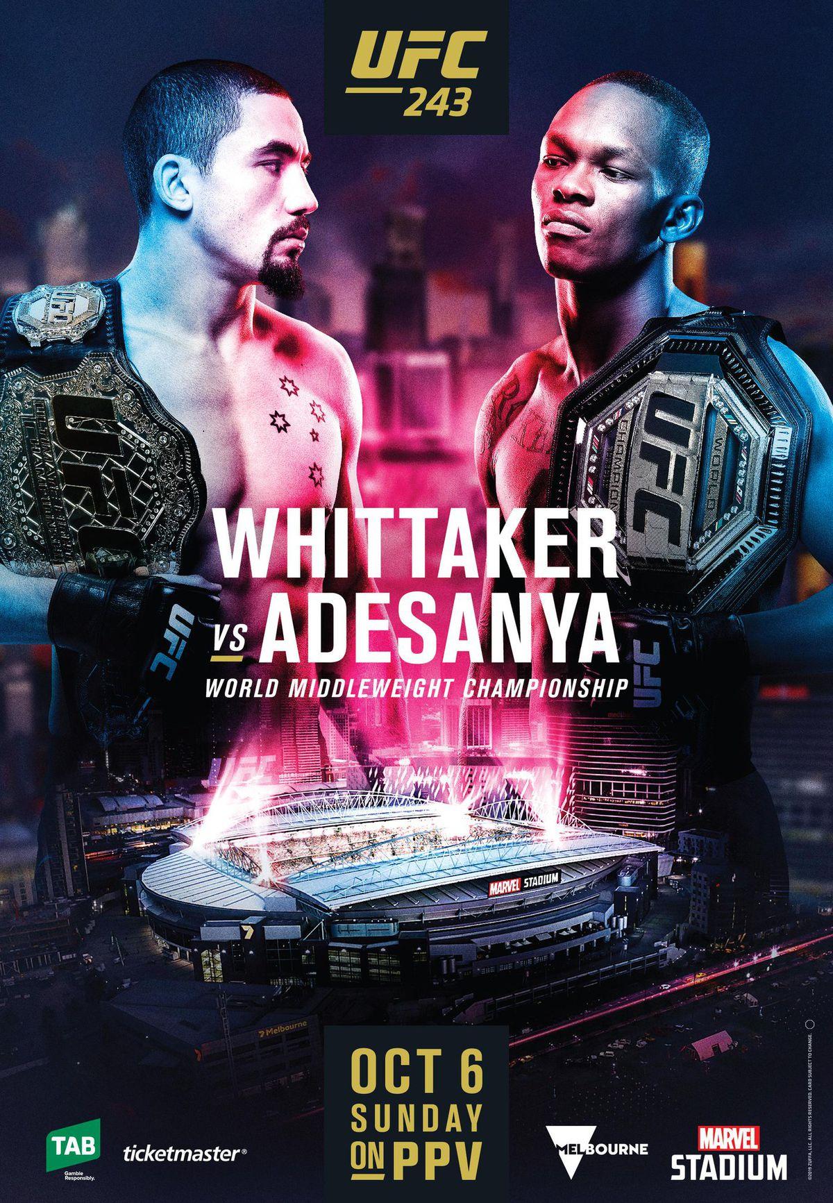UFC 243 Wallpapers - Wallpaper Cave