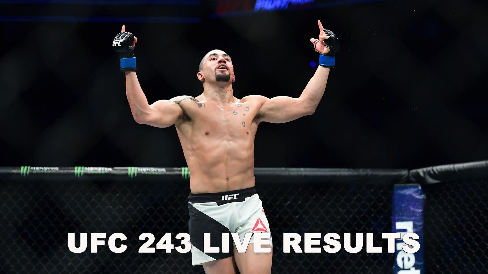 UFC 243 Wallpapers - Wallpaper Cave