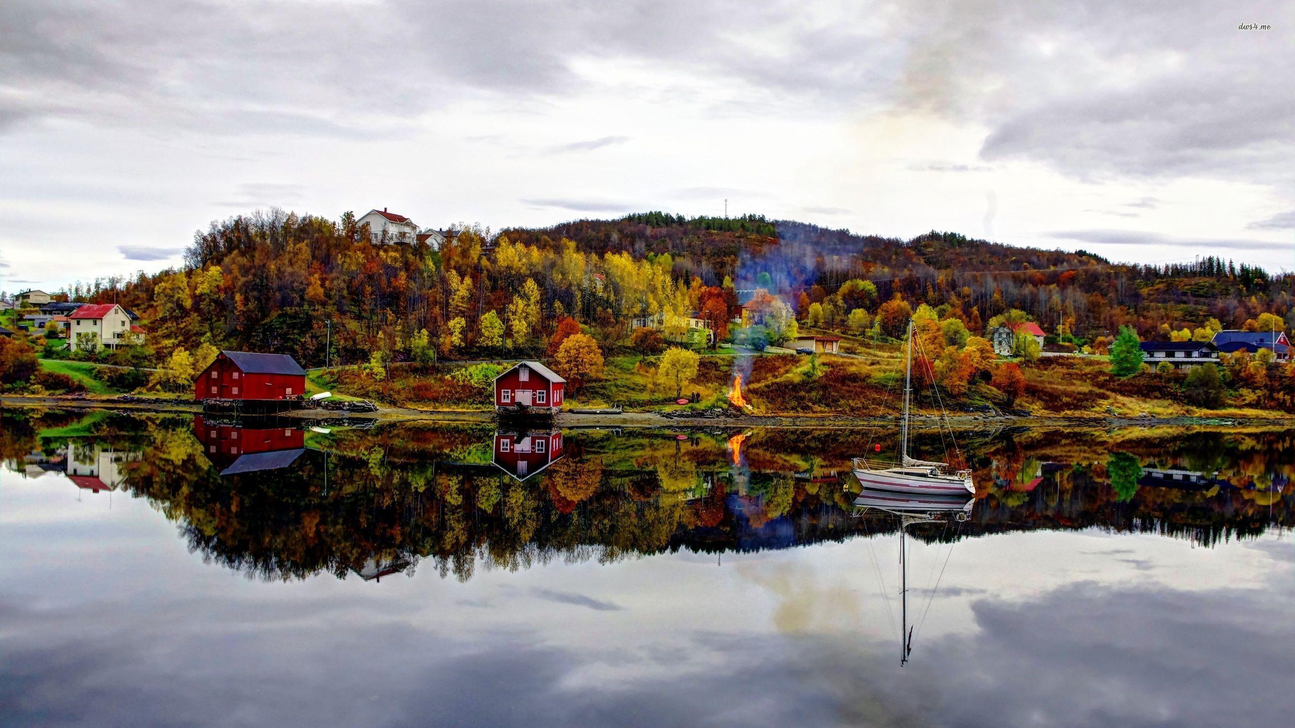 Autumn Village Wallpapers - Wallpaper Cave