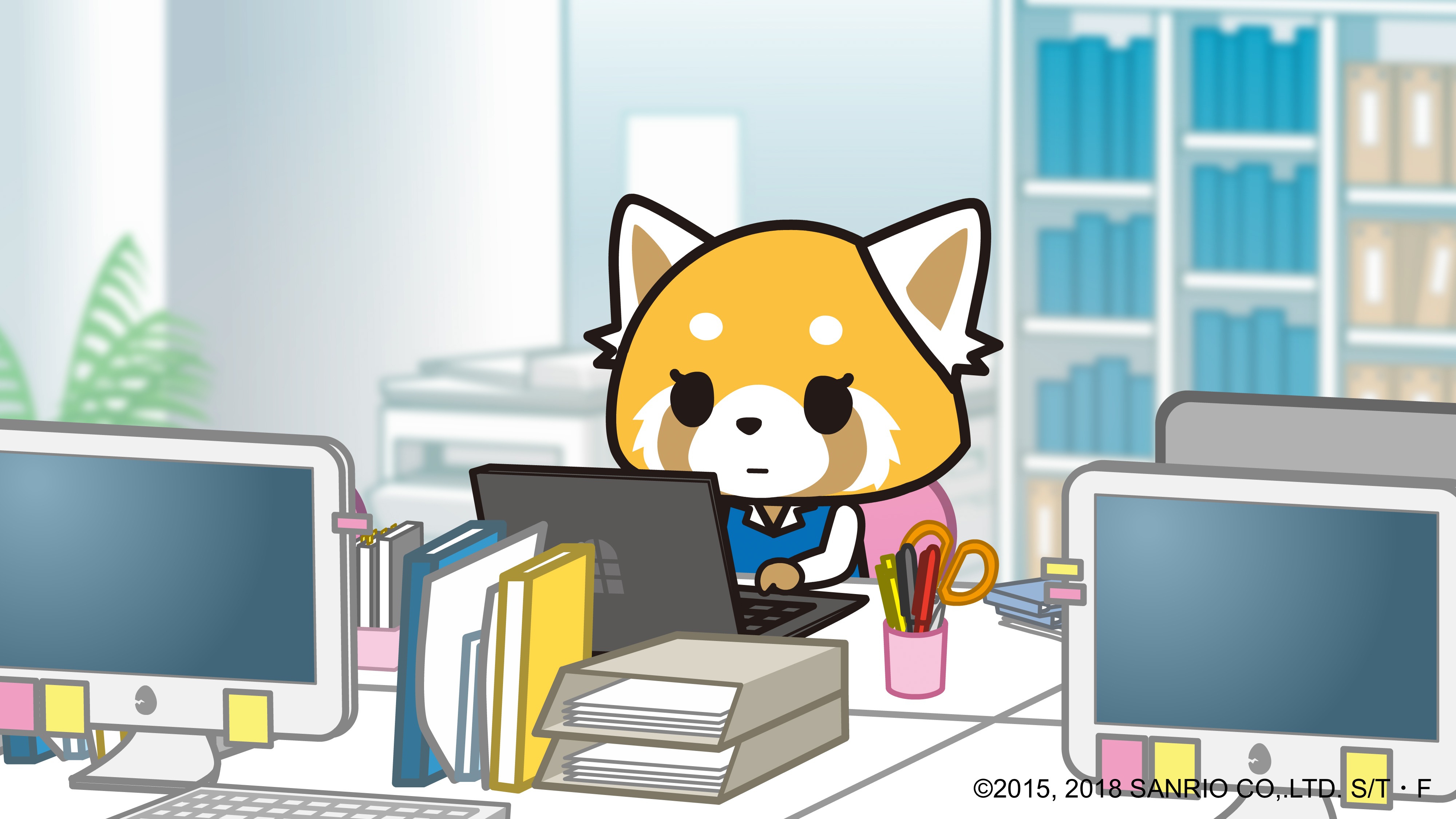 Aggretsuko Season 2 Wallpapers - Wallpaper Cave