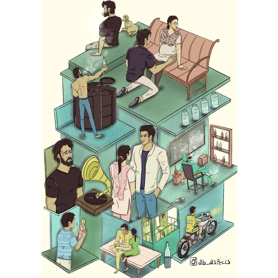 Arjun Reddy Cartoon Wallpapers - Wallpaper Cave