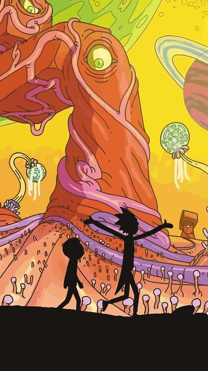 Retro Rick And Morty Wallpapers - Wallpaper Cave