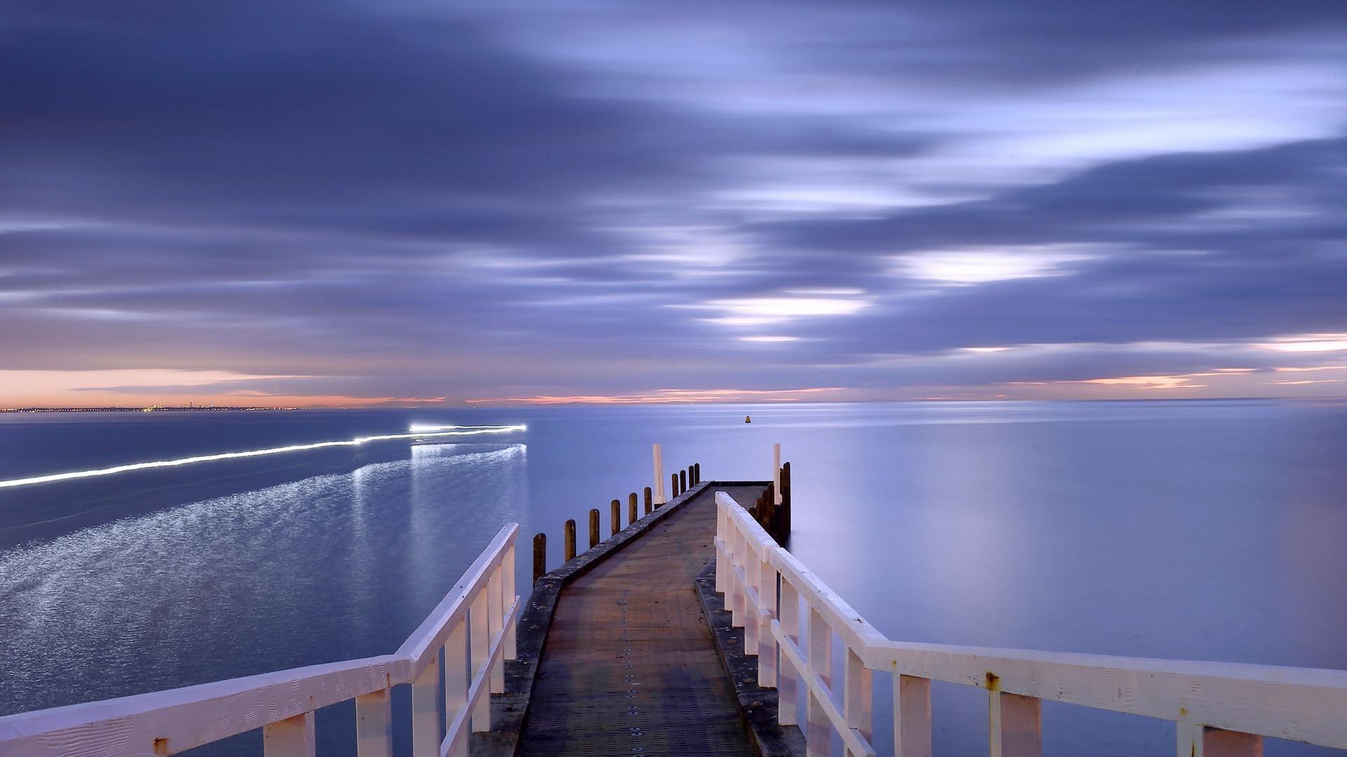 Pier Dock At Sunset Wallpapers - Wallpaper Cave