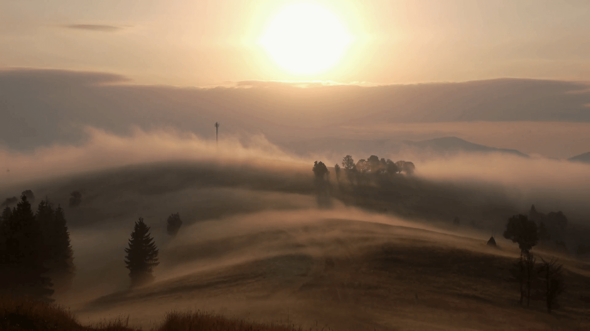 Misty Morning Sunrays Wallpapers - Wallpaper Cave