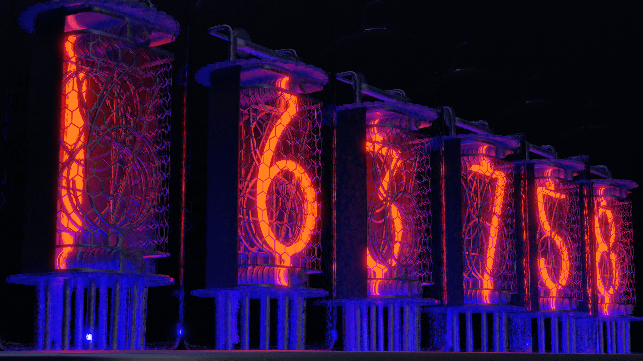 Nixie Tubes Wallpapers - Wallpaper Cave