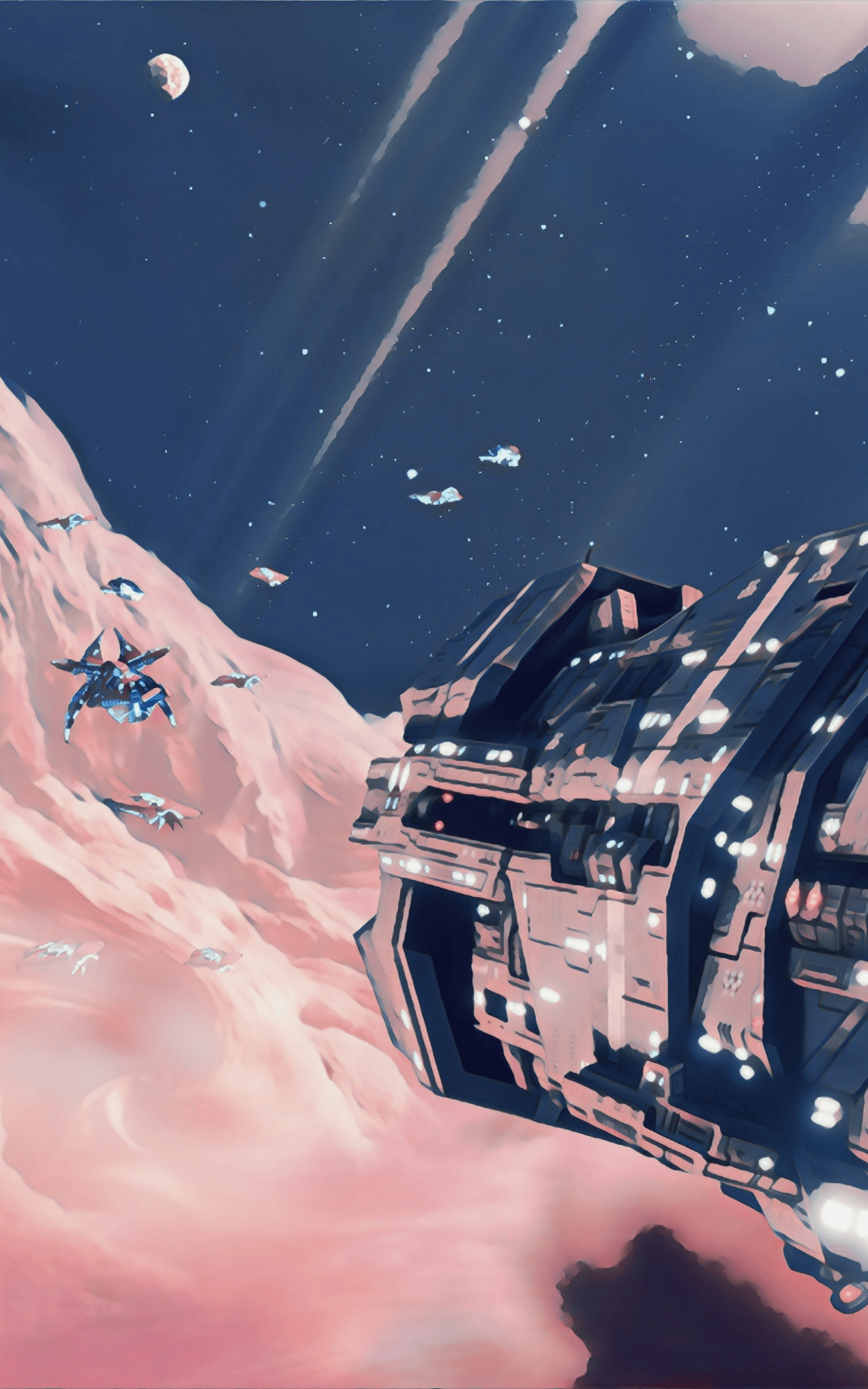 Low Poly Spaceship Wallpapers - Wallpaper Cave