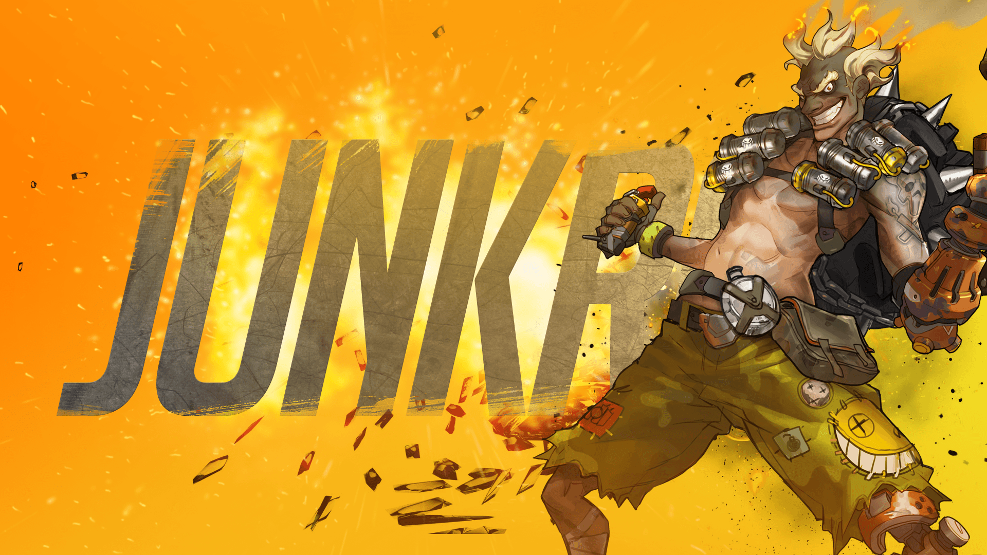 Overwatch Junkrat Wallpapers - Wallpaper Cave