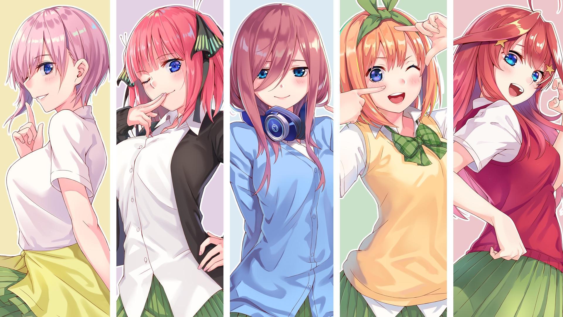 Quintuplets Anime Wallpapers Wallpaper Cave Quintuplets Anime Wallpapers Wallpaper Cave