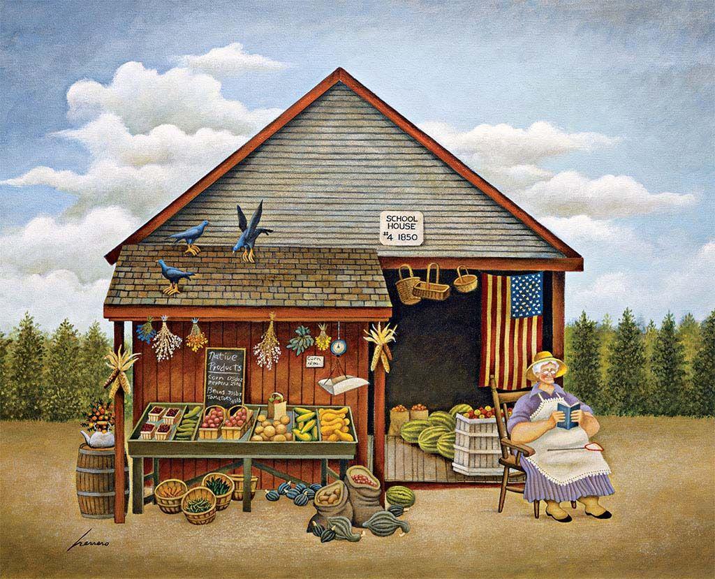Charles Wysocki Spring Wallpaper