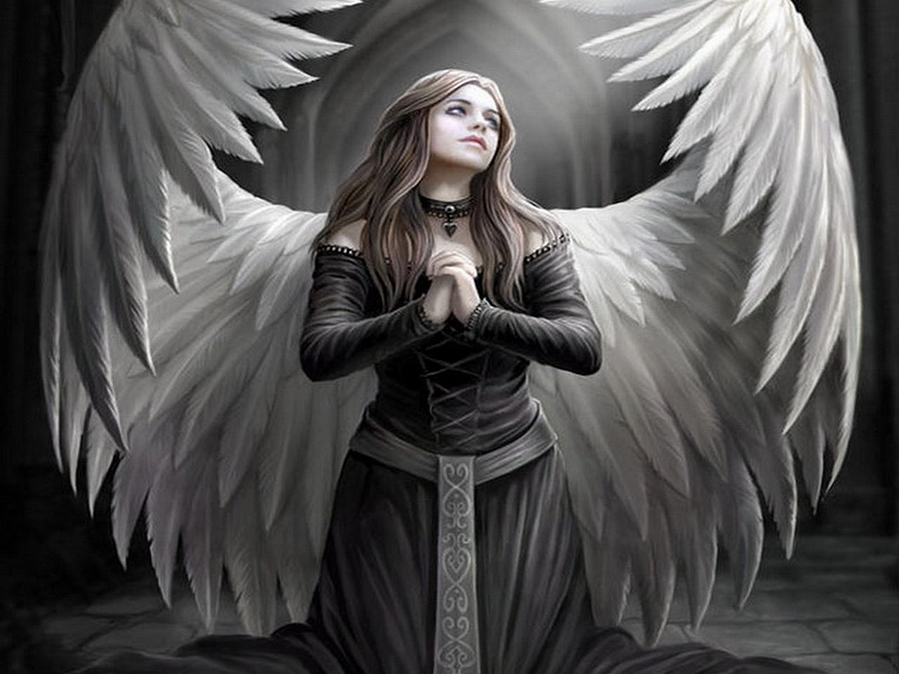 Women Angel Wallpapers - Wallpaper Cave