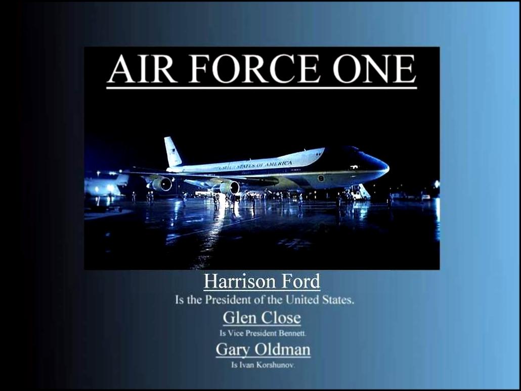 Air Force One Movie Wallpapers - Wallpaper Cave