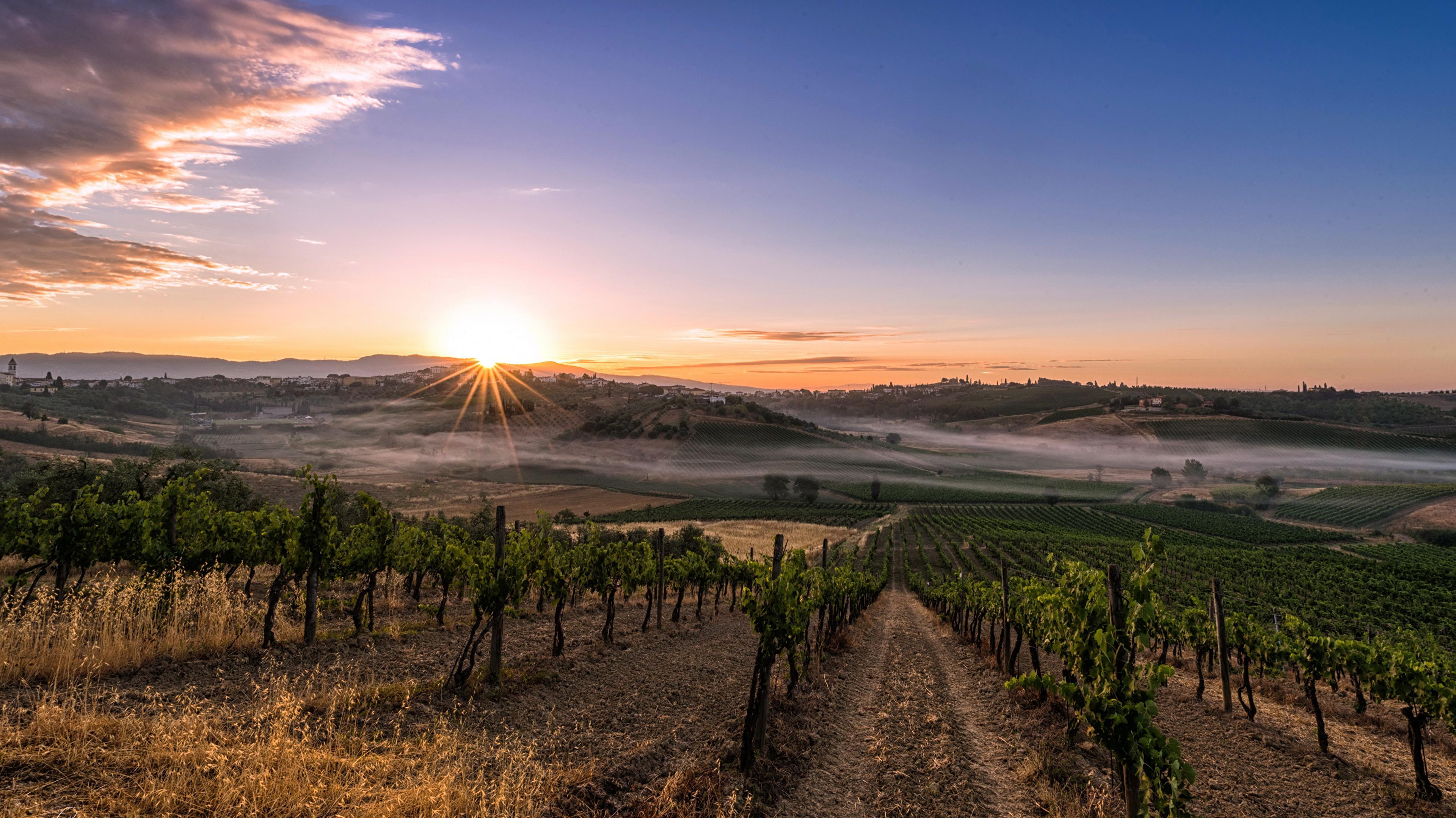 Tuscany Sunset Wallpapers - Wallpaper Cave