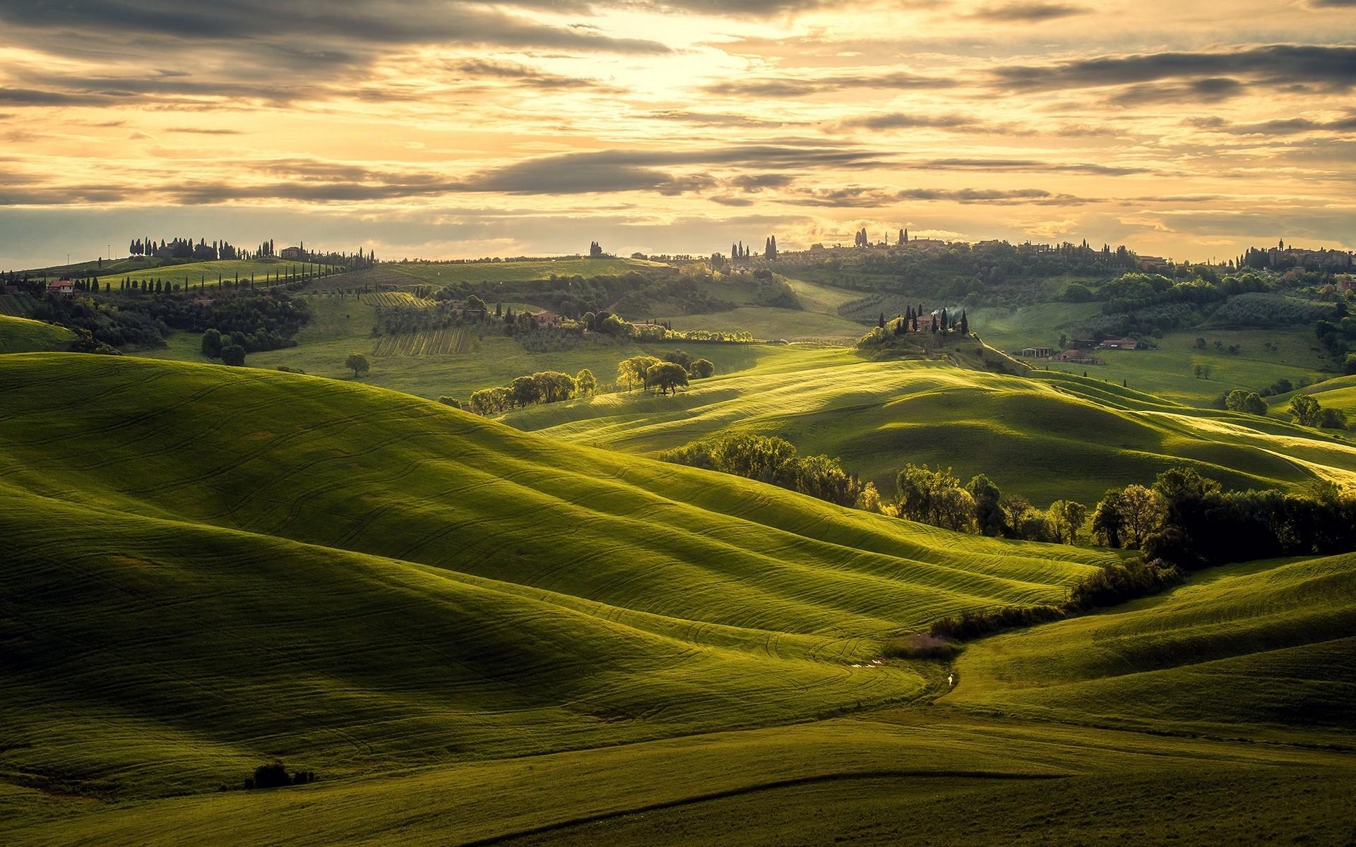 Tuscany Sunset Wallpapers - Wallpaper Cave