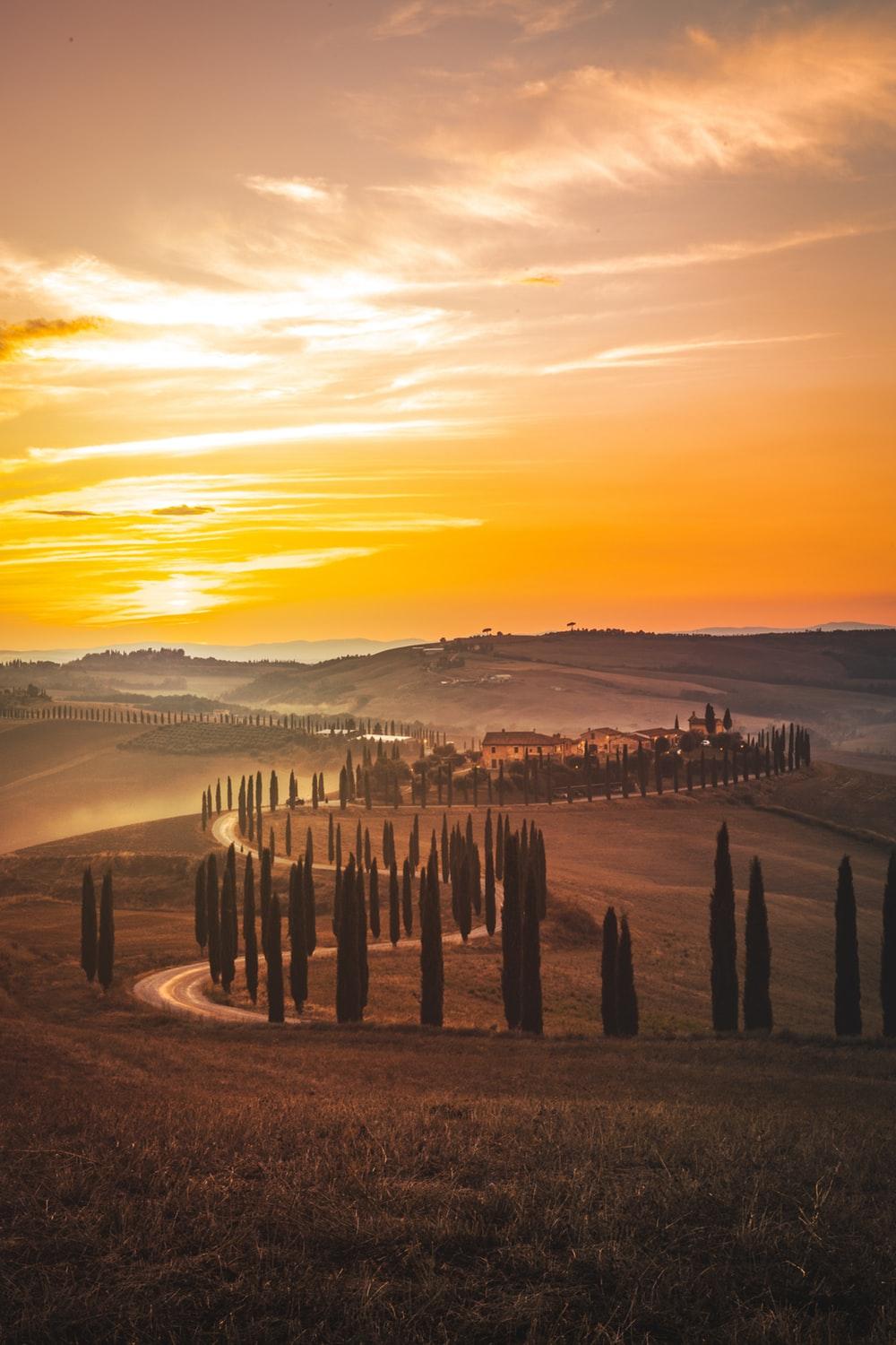 Tuscany Sunset Wallpapers - Wallpaper Cave
