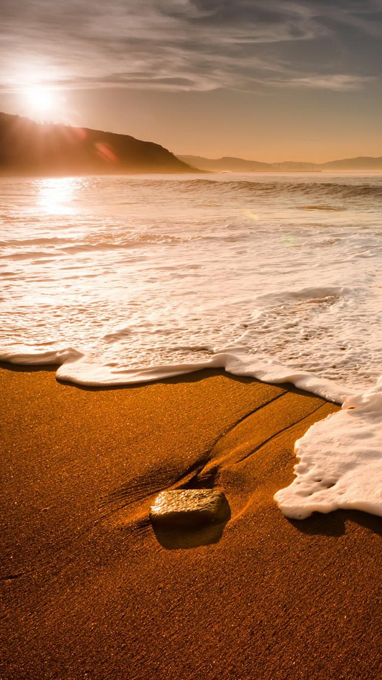 Beach Morning iPhone Wallpapers - Wallpaper Cave
