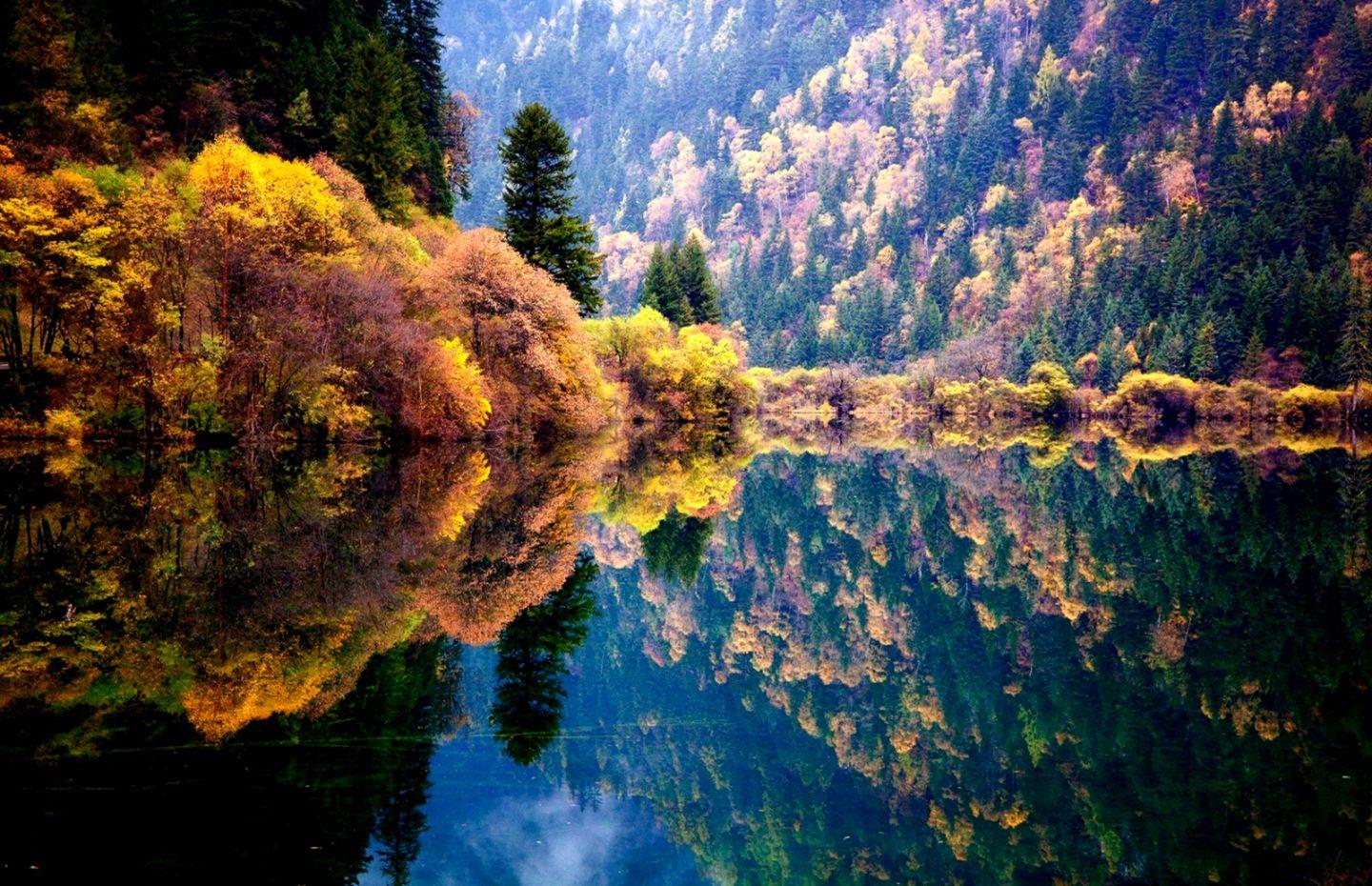 Fall Reflections Wallpapers - Wallpaper Cave