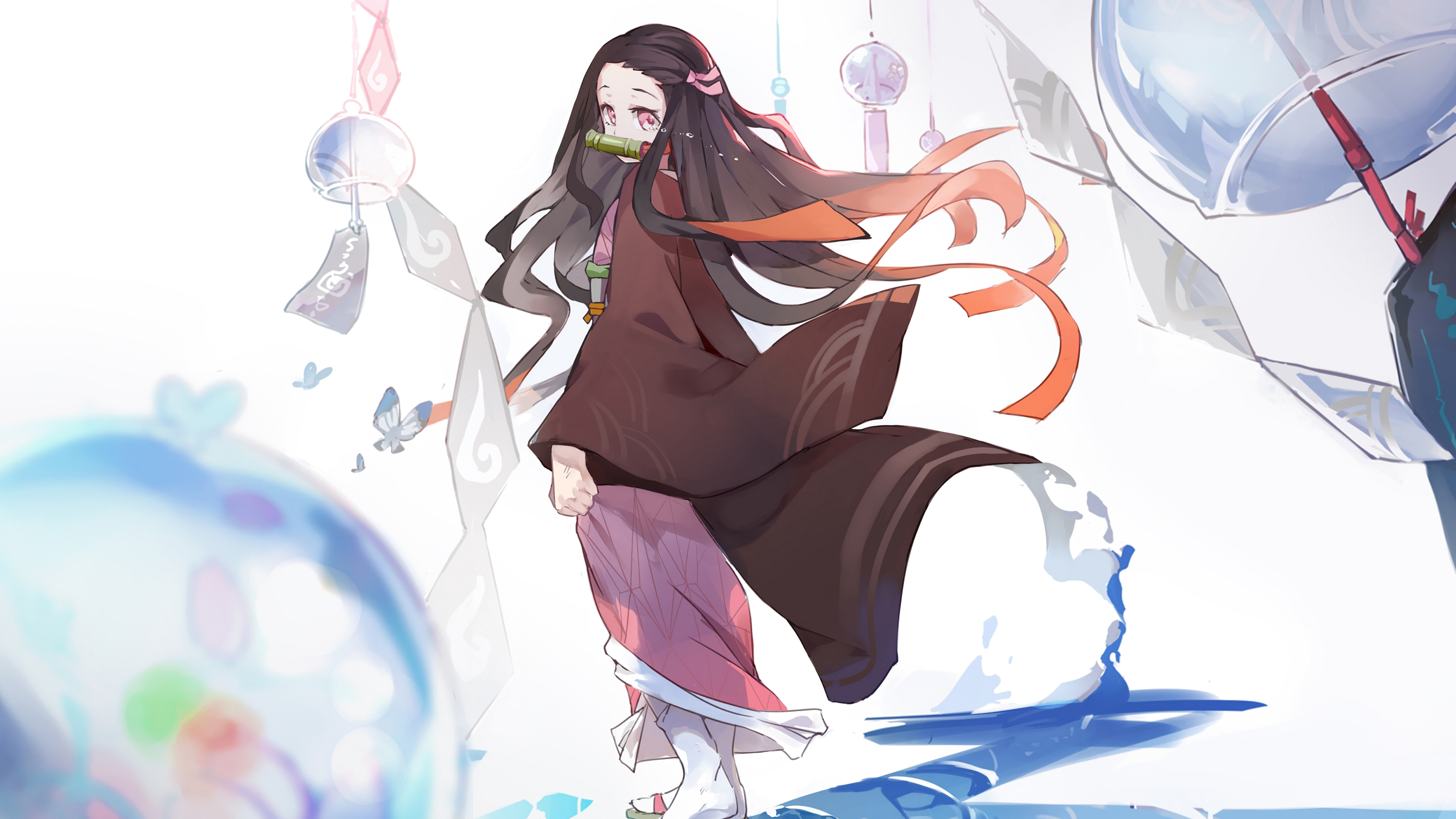Nezuko Kamado Kimetsu No Yaiba Wallpapers Wallpaper Cave