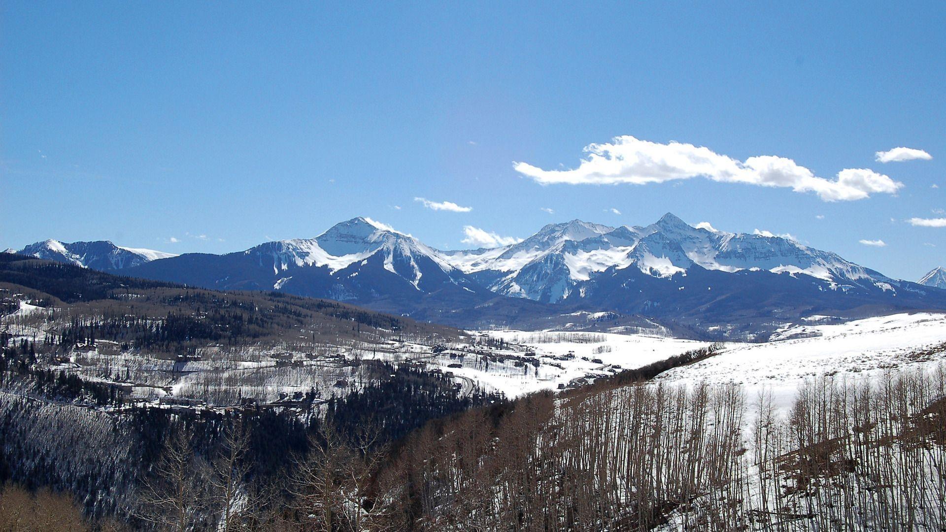 Colorado Winter Mountains Wallpapers - Wallpaper Cave