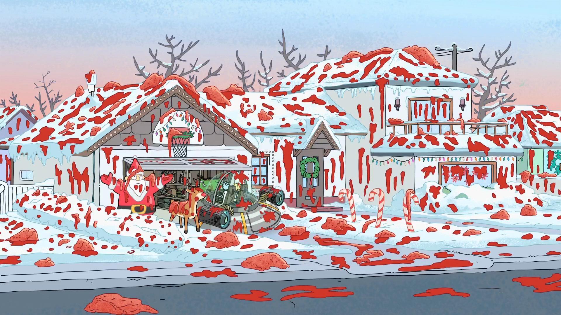 Rick And Morty Christmas Wallpapers - Wallpaper Cave
