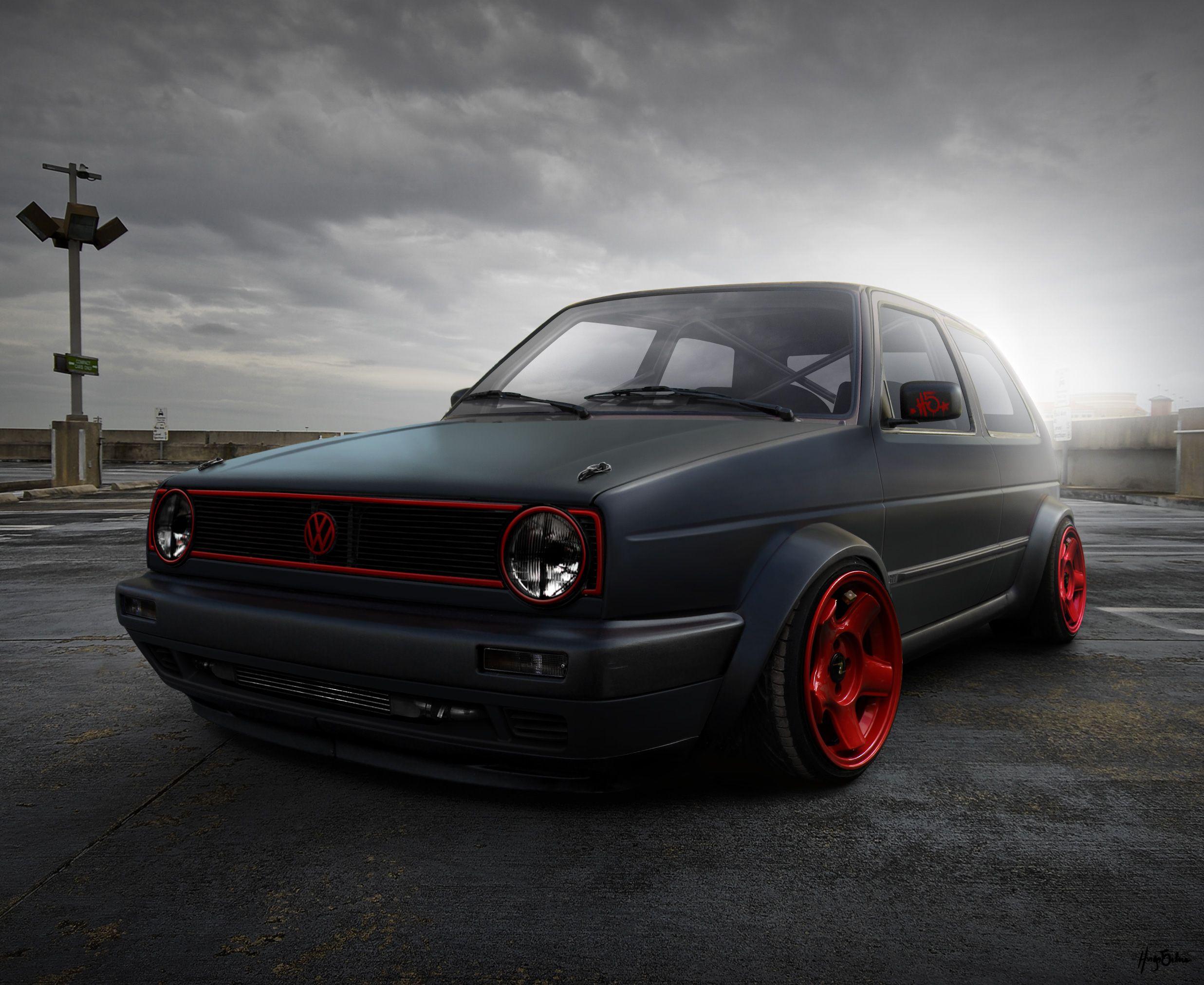 Hellaflush Vw Mk2