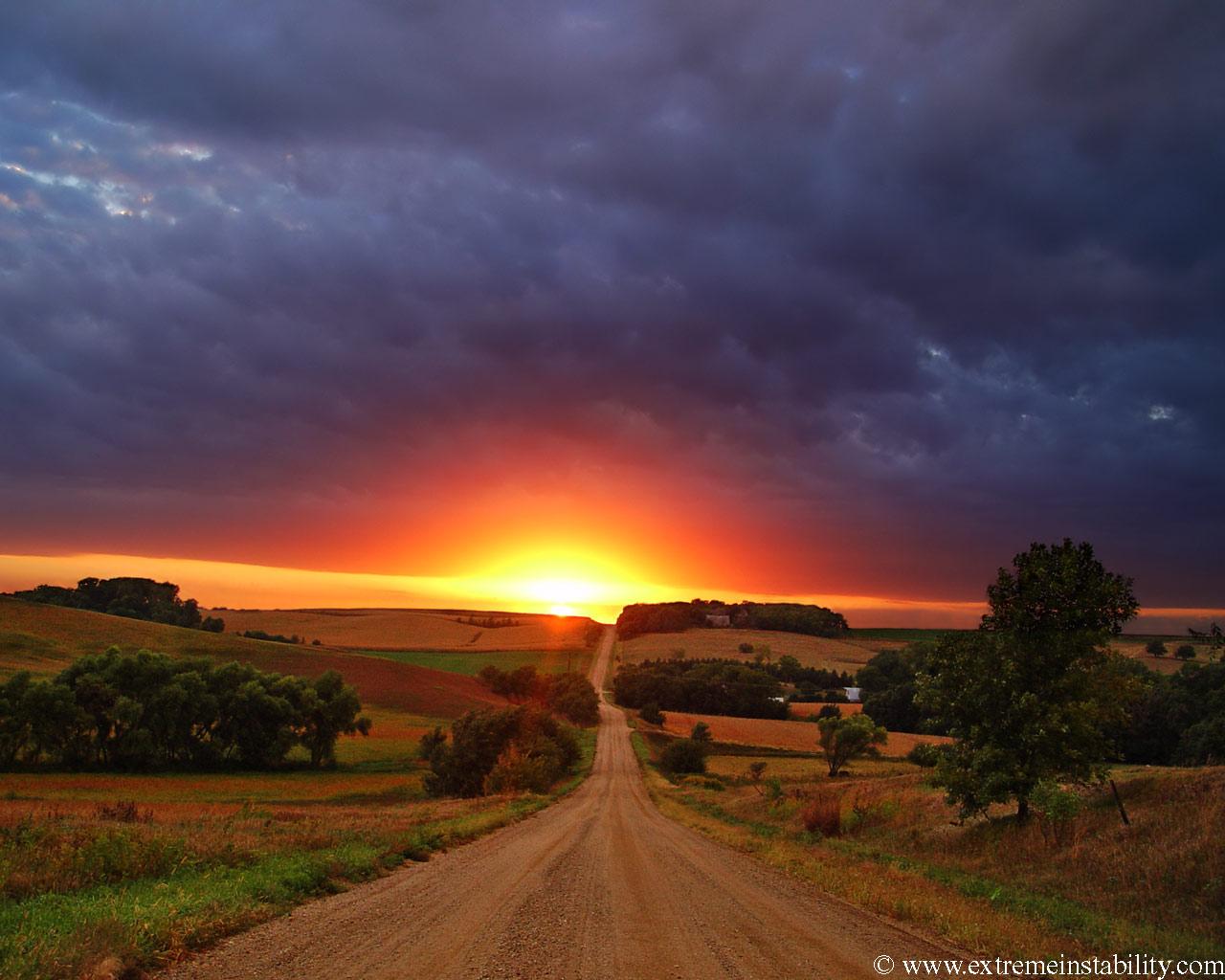 Sunset Countryside Wallpapers - Wallpaper Cave Sunset Countryside Wallpapers - Wallpaper Cave