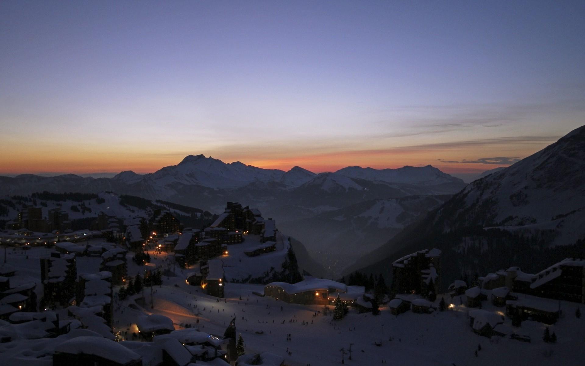 Winter Evening Wallpapers - Wallpaper Cave