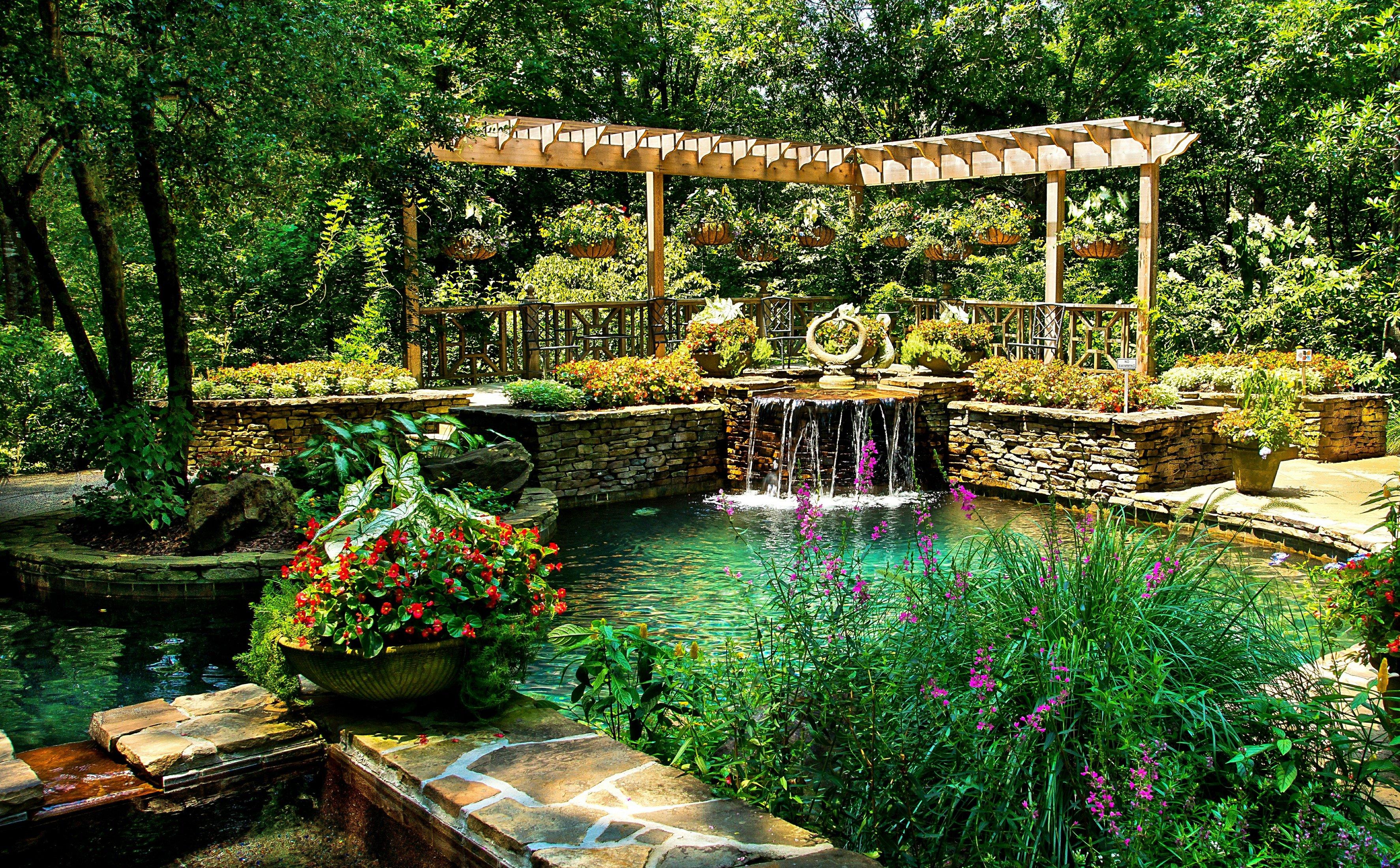 Pond In The Park Wallpapers - Wallpaper Cave