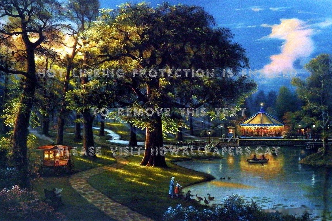 Pond In The Park Wallpapers - Wallpaper Cave