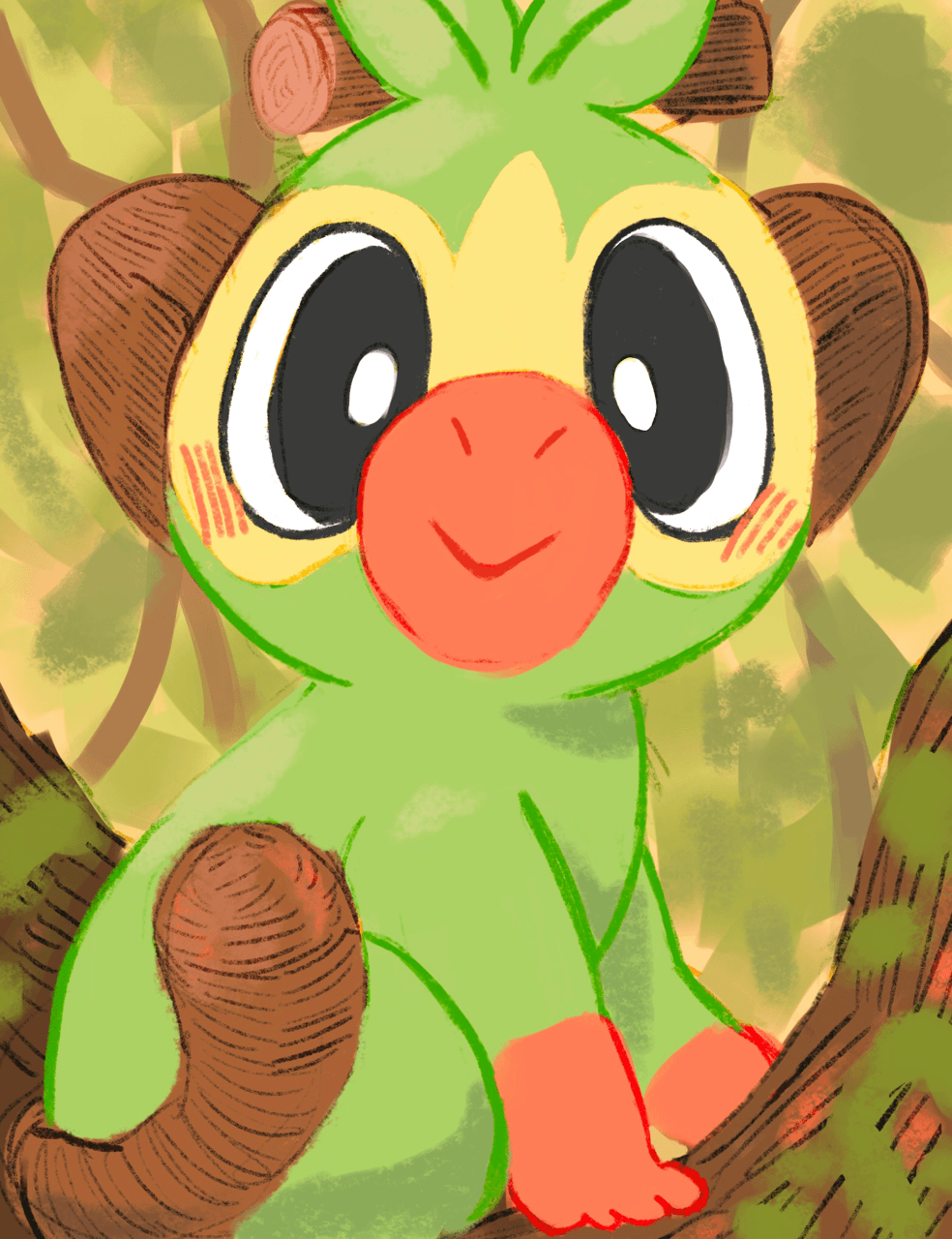 Grookey iPhone Wallpapers - Wallpaper Cave