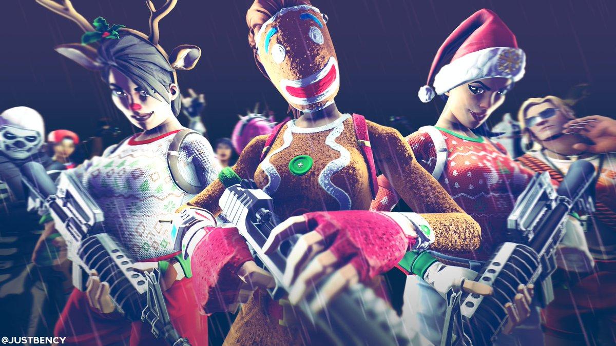 Fortnite Christmas Ginger Gunner Wallpapers - Wallpaper Cave
