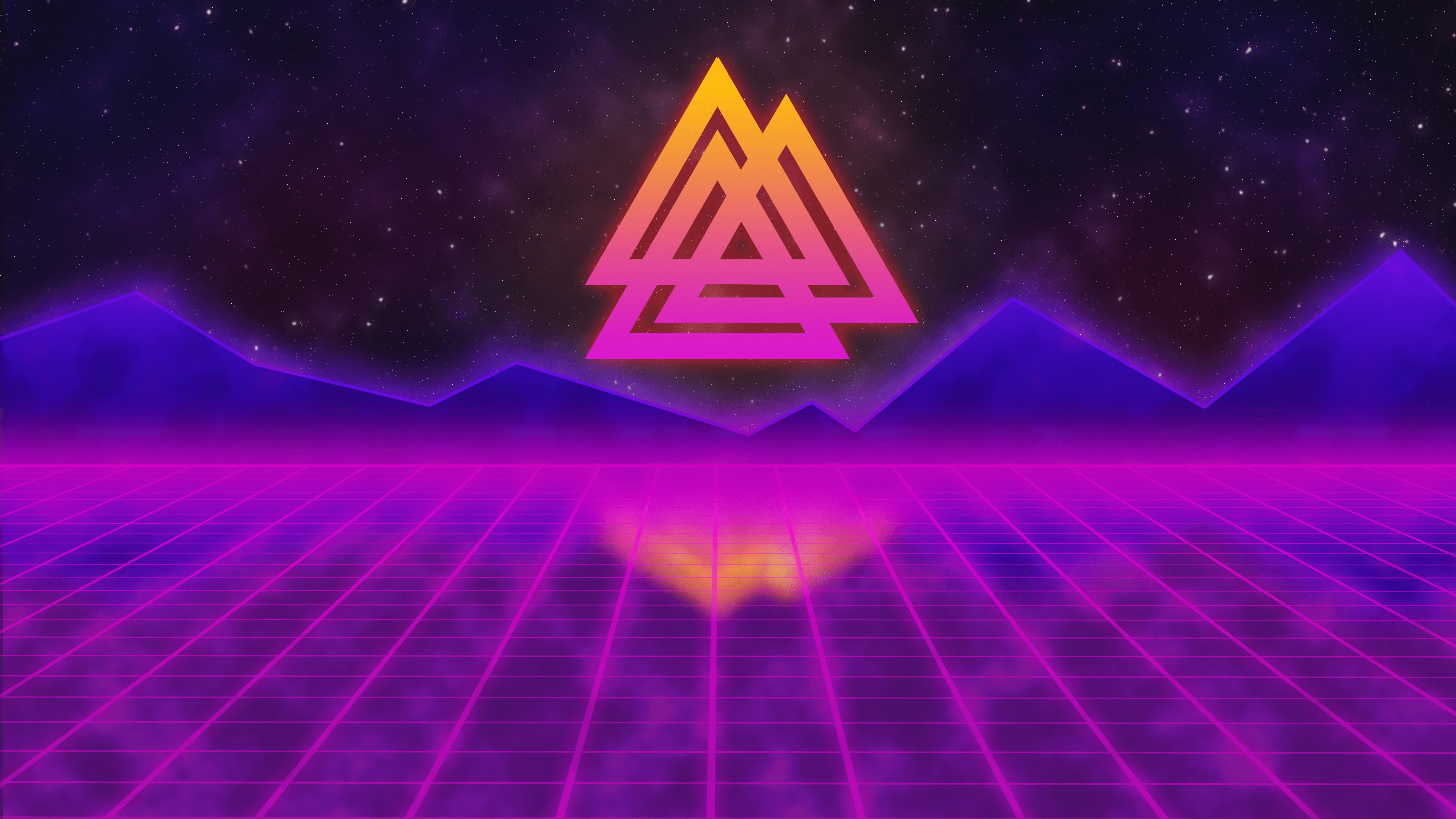 Retro Triangle HD Wallpapers - Wallpaper Cave