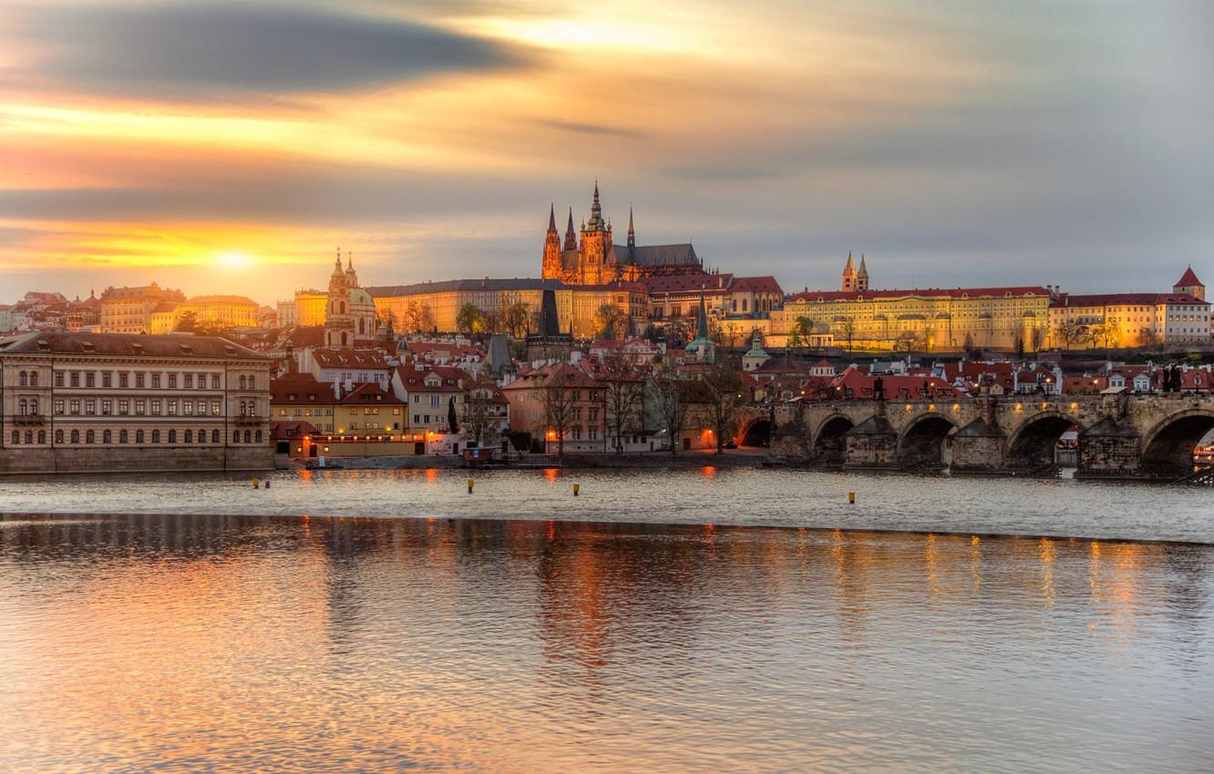 Sunset Prague Wallpapers - Wallpaper Cave