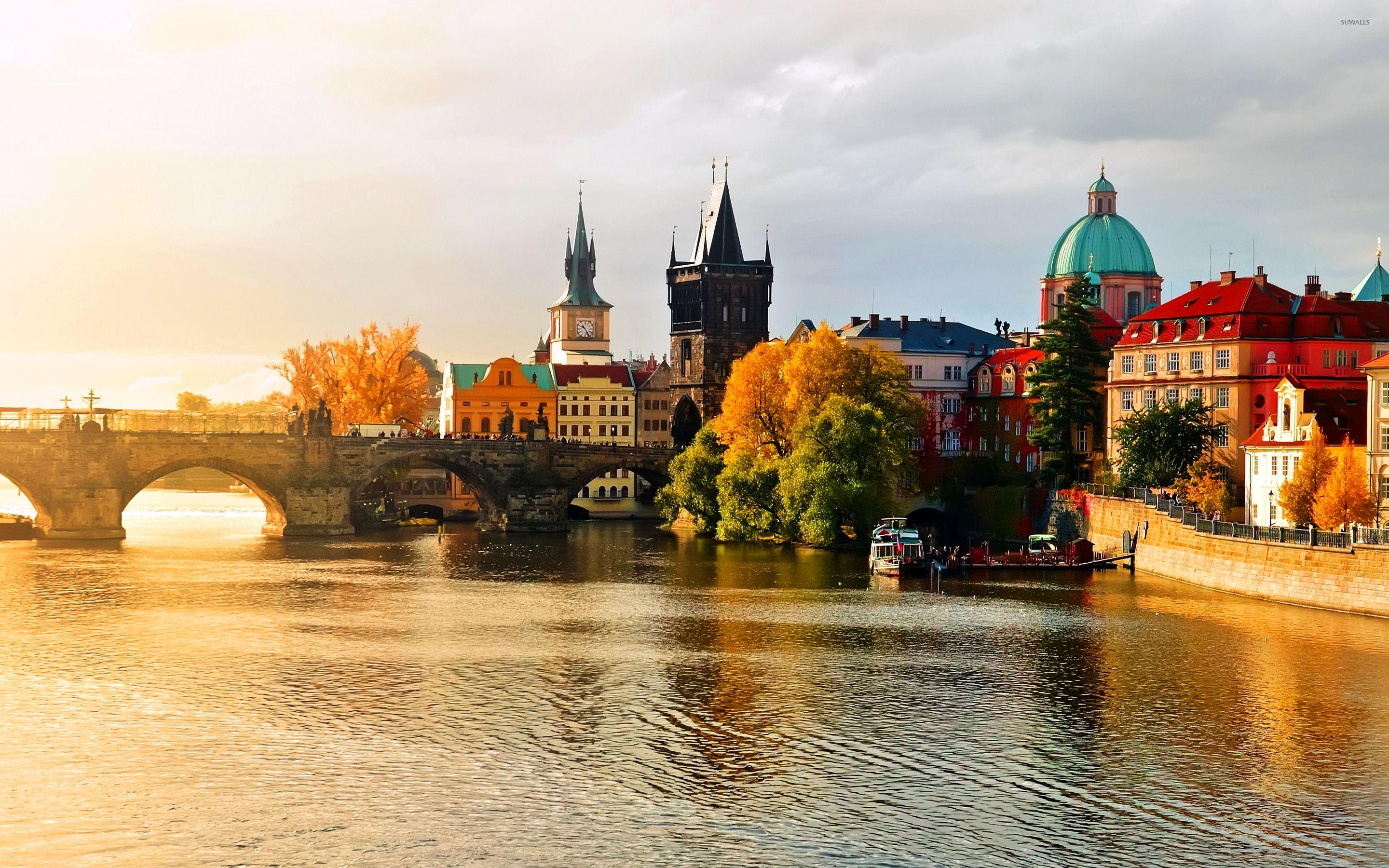 Sunset Prague Wallpapers - Wallpaper Cave