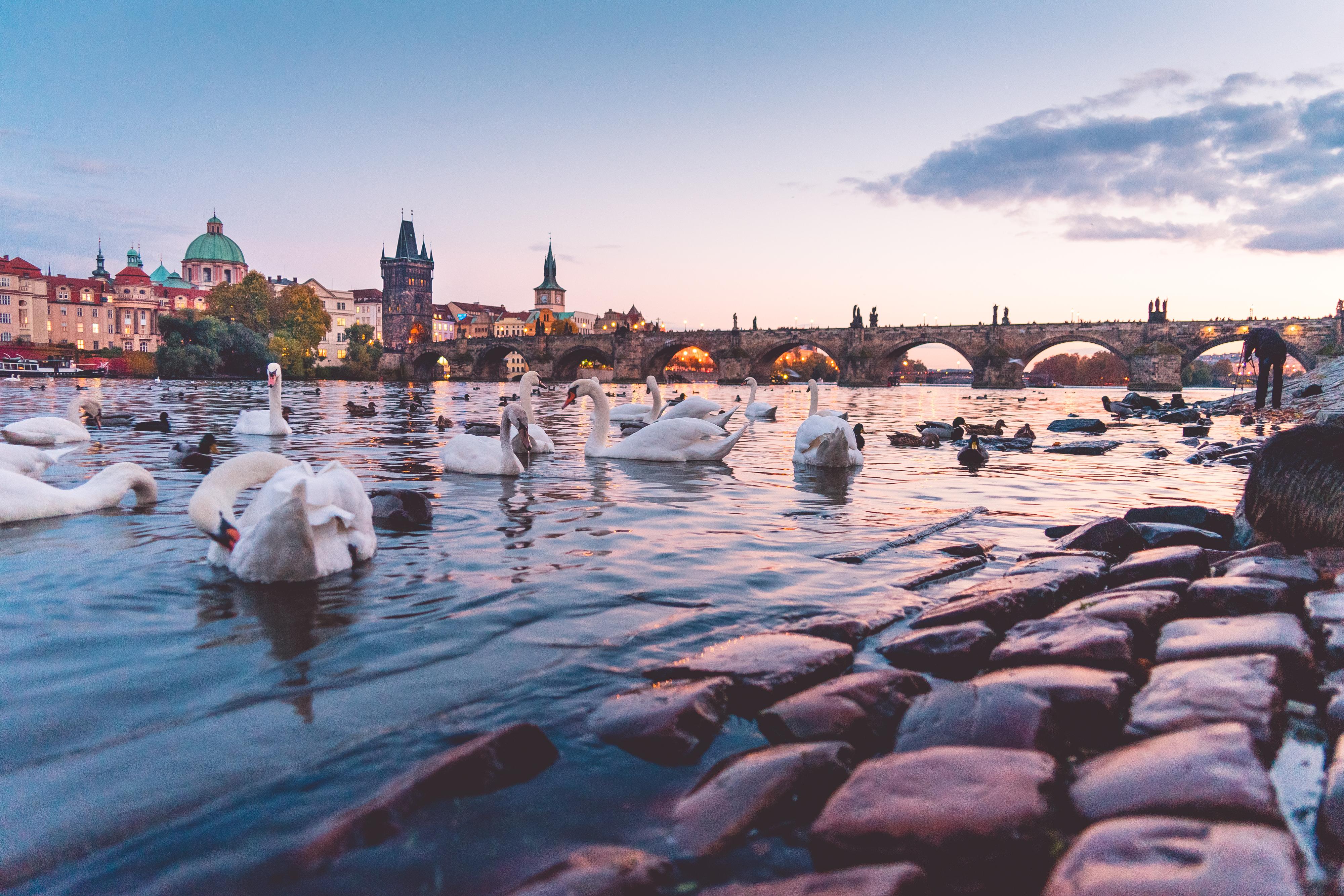 Sunset Prague Wallpapers - Wallpaper Cave