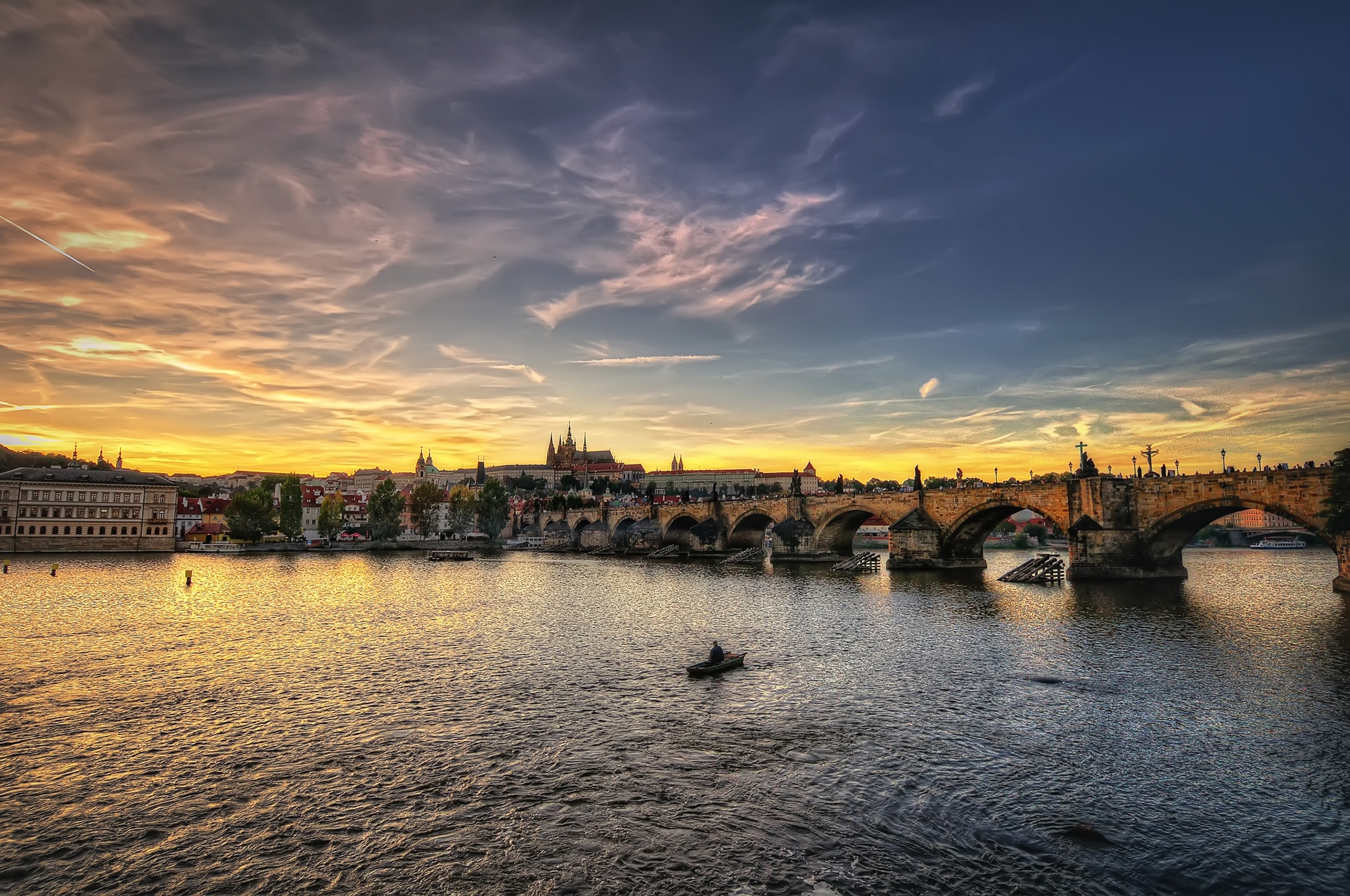 Sunset Prague Wallpapers - Wallpaper Cave