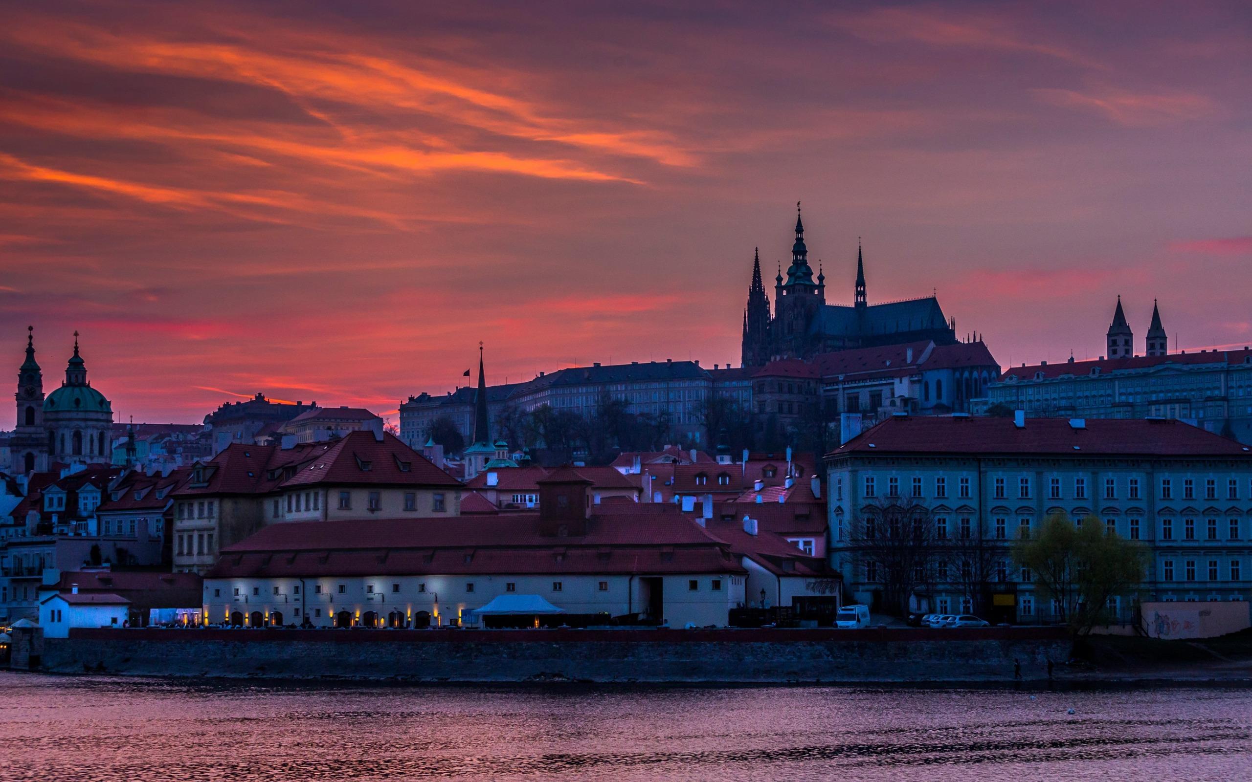 Sunset Prague Wallpapers - Wallpaper Cave
