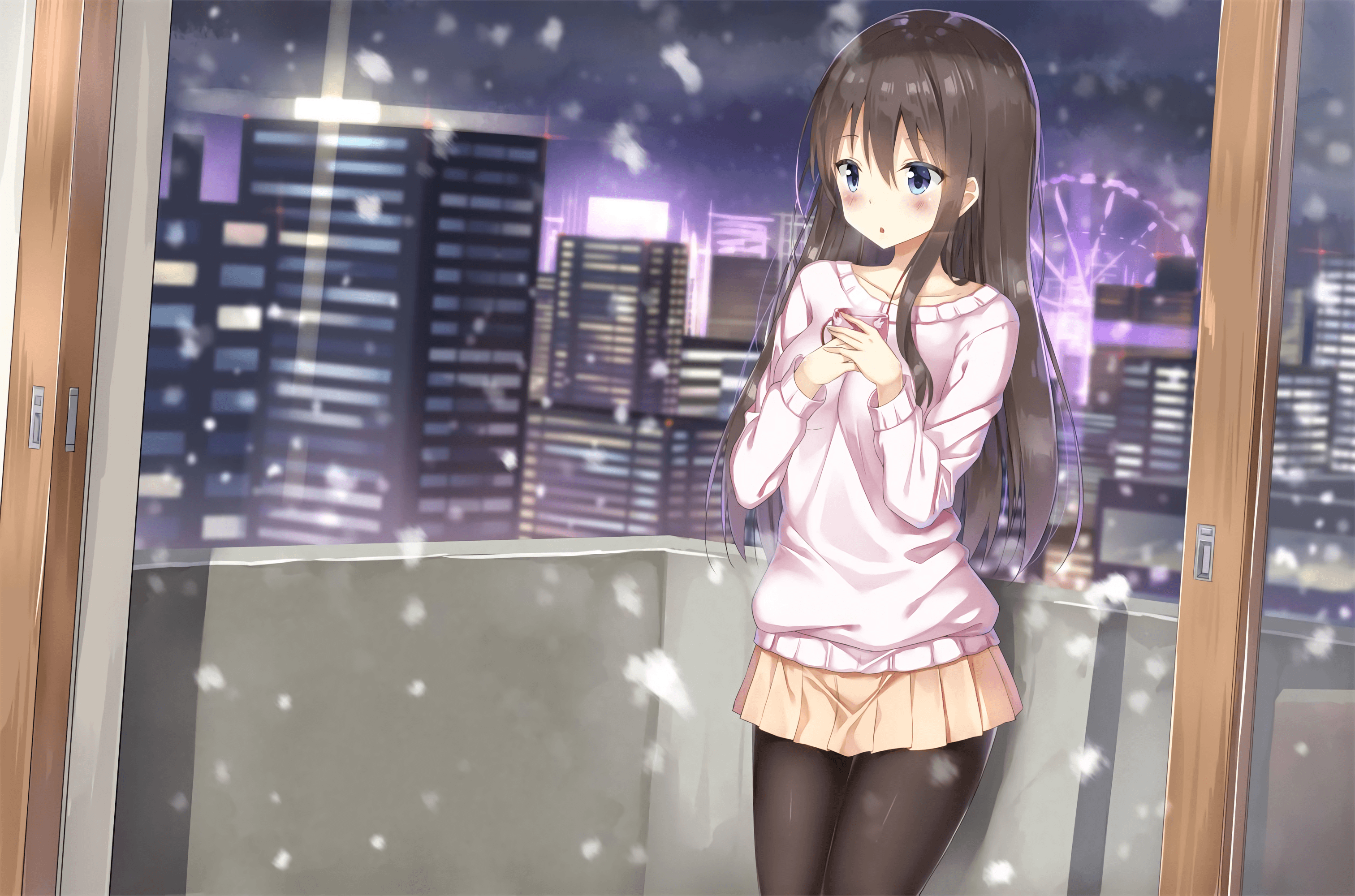 Anime Girls Winter Wallpapers - Wallpaper Cave