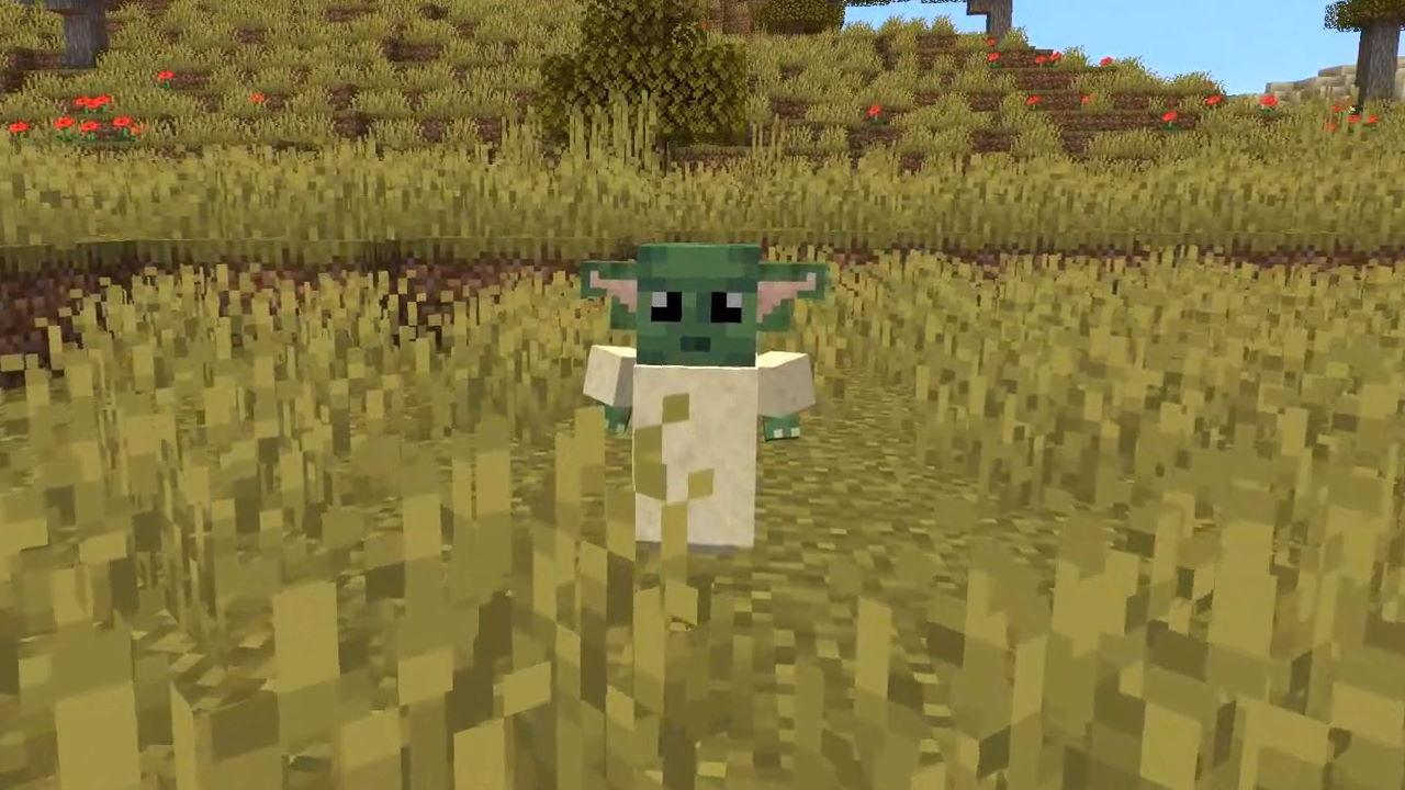 Minecraft Baby Yoda Wallpapers - Wallpaper Cave