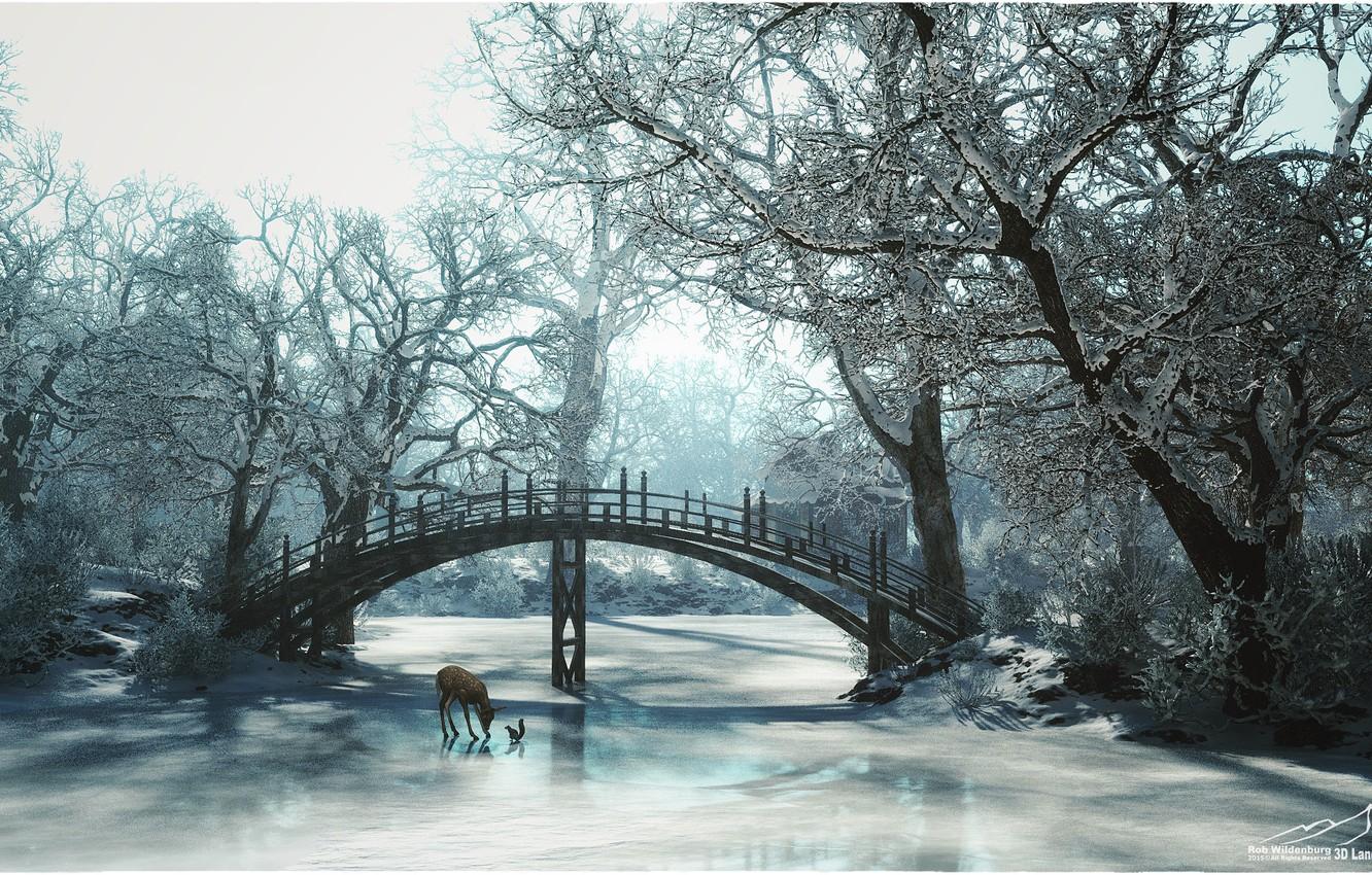 Frozen Bridge Wallpapers - Wallpaper Cave